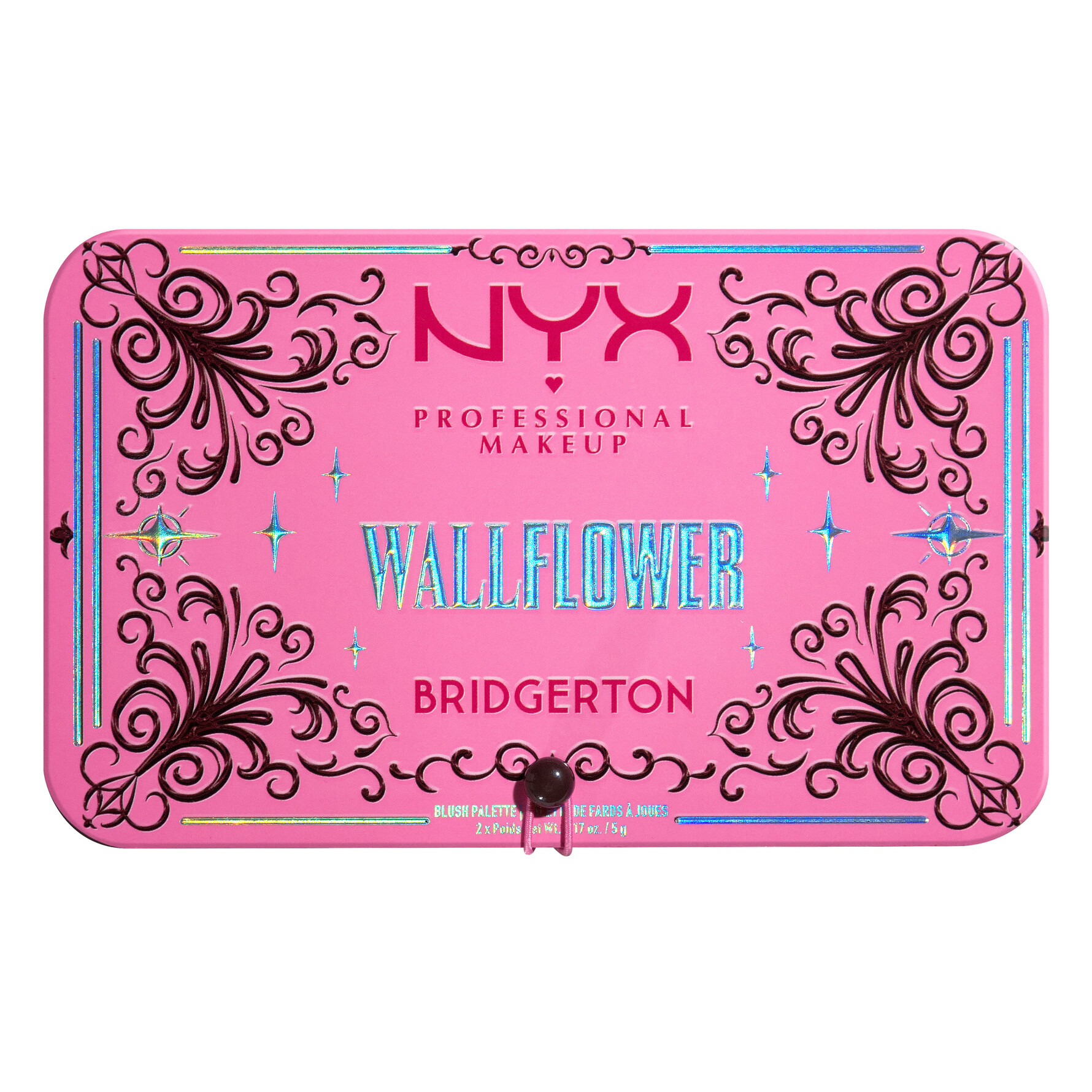 Köp Bridgerton Royal Blushpalette 1 Wallflower - NYX PROFESSIONAL ...