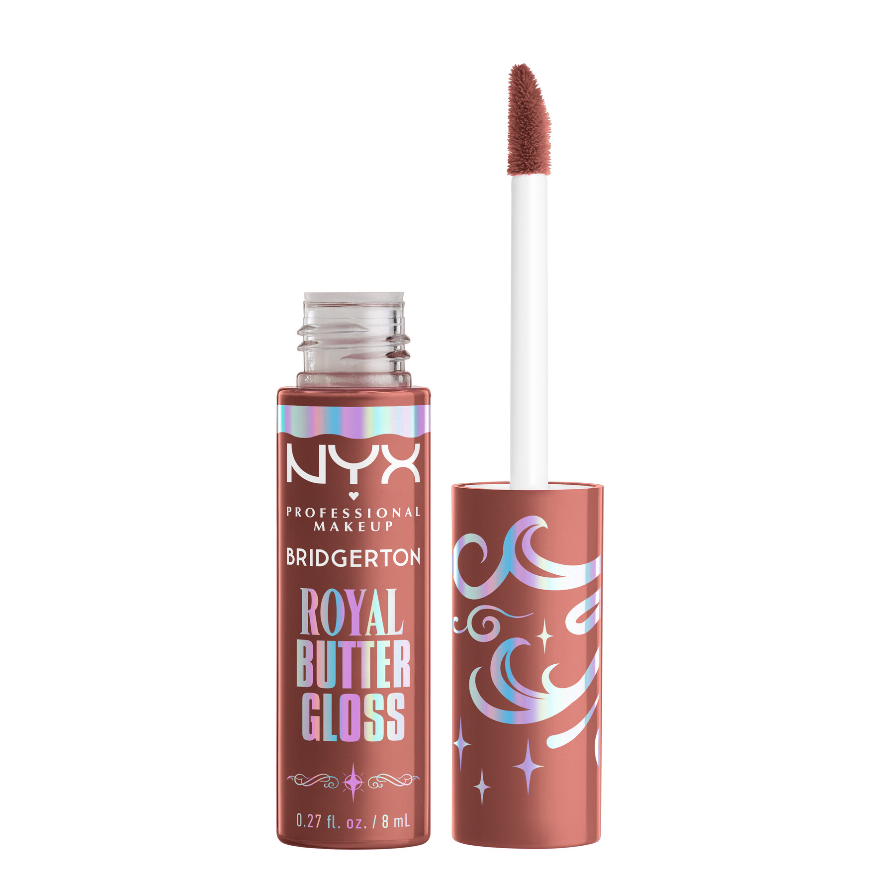 Köp Bridgerton Royal Butter Gloss Lipgloss 2 Praline - NYX PROFESSIONAL ...