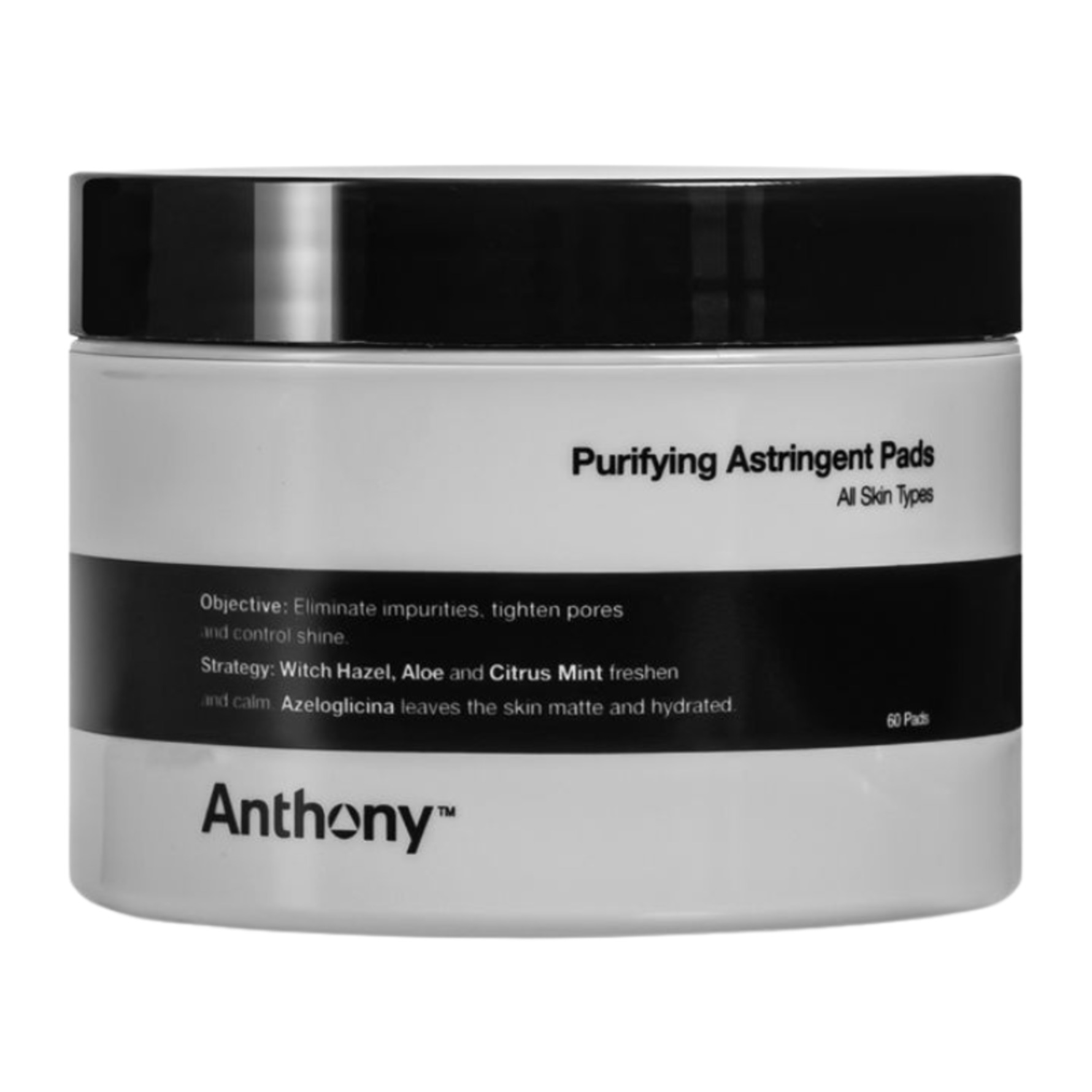 Køb Purifying Astringent Pads 60 stk fra Anthony Logistics - Matas