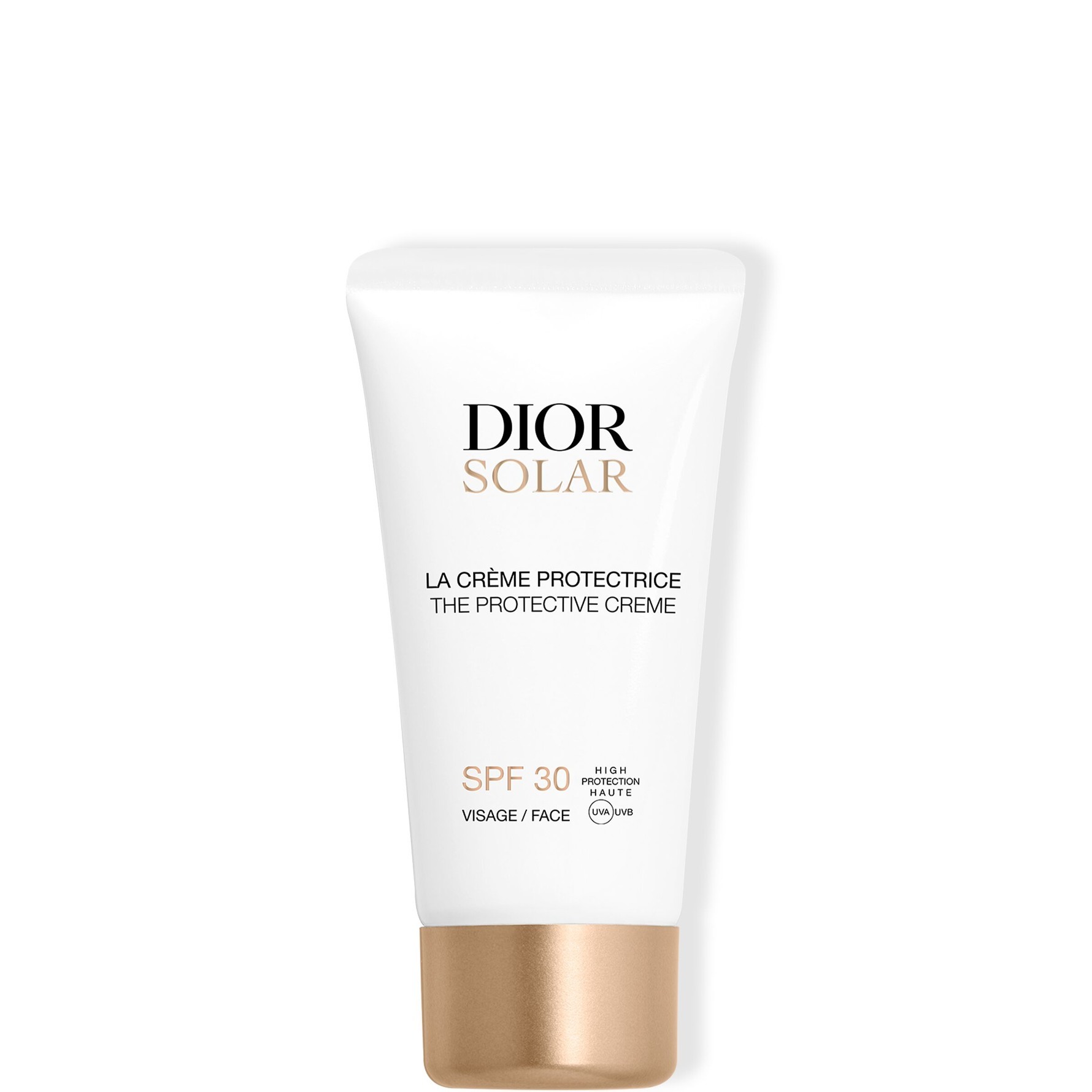 Køb Solar The Protective Creme Sunscreen for Face SPF30 50 ml fra DIOR ...