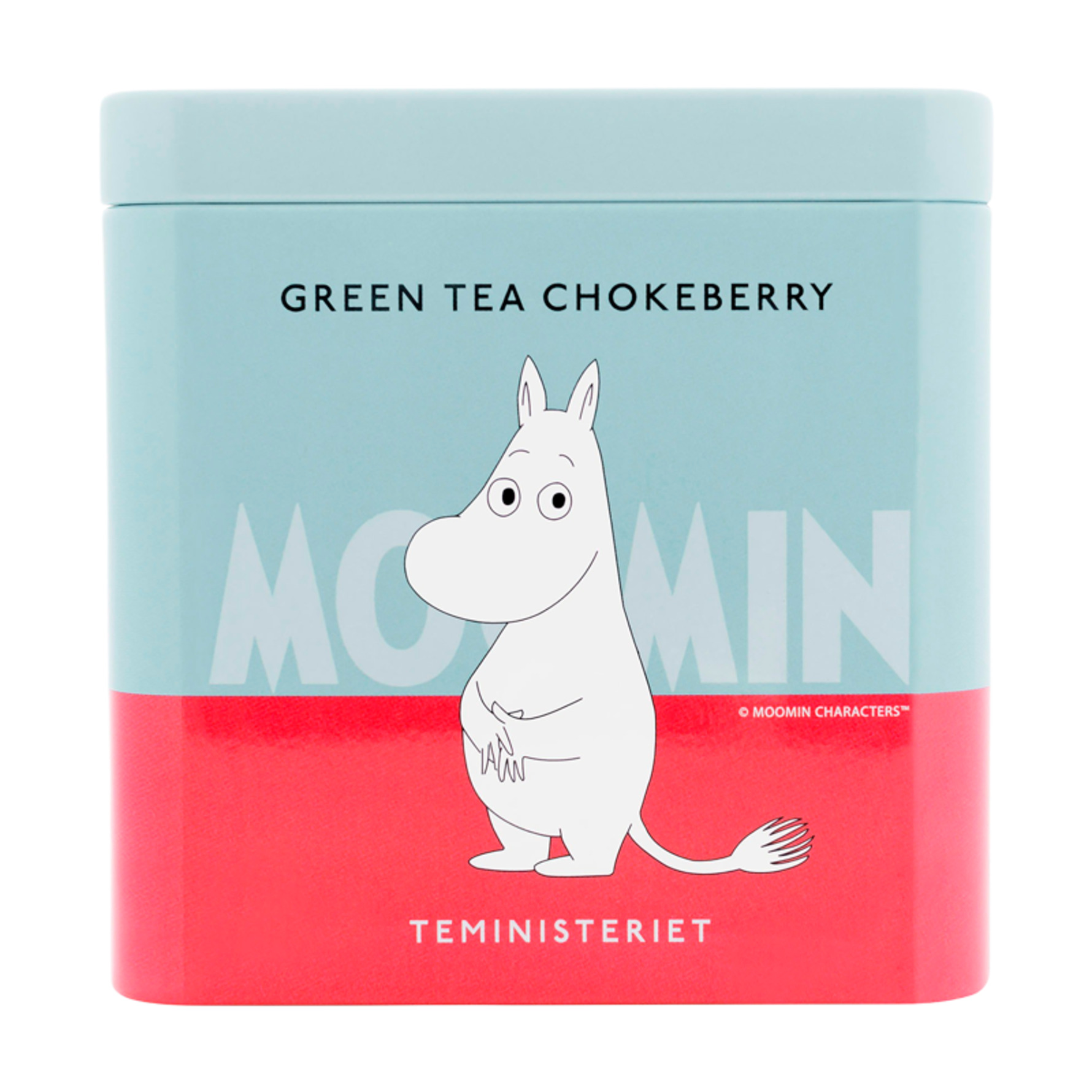 Køb Moomin Tea Tin 100 g Green Tea Chokeberry fra Teministeriet - Matas