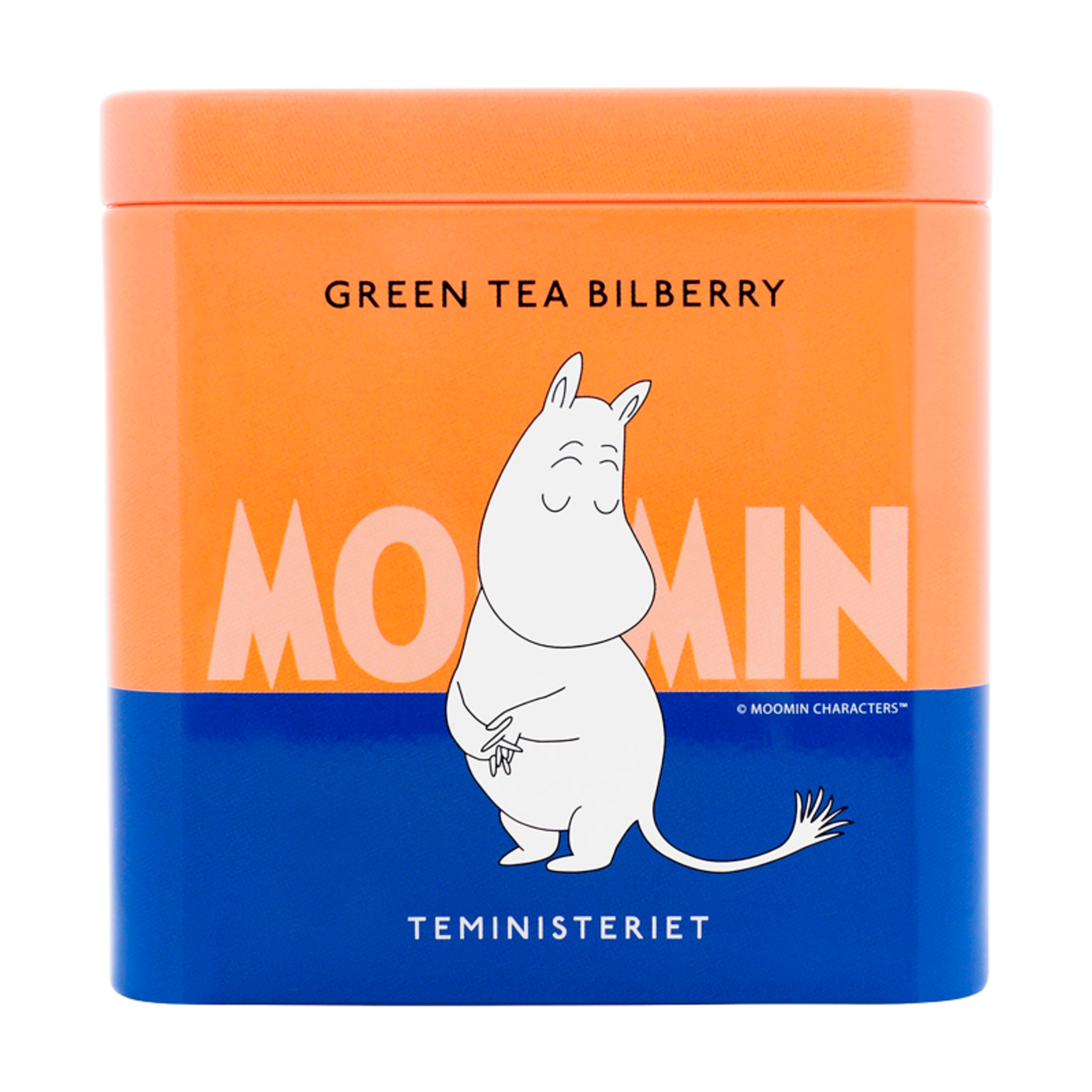 Køb Moomin Tea Tin 100 g Green Tea Bilberry fra Teministeriet - Matas