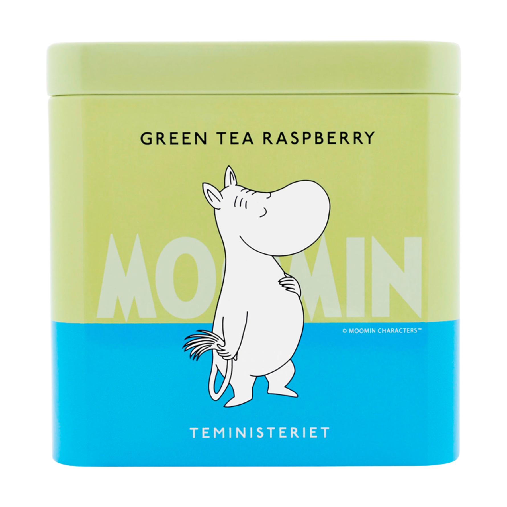 Køb Moomin Tea Tin 100 g Green Tea Raspberry fra Teministeriet - Matas