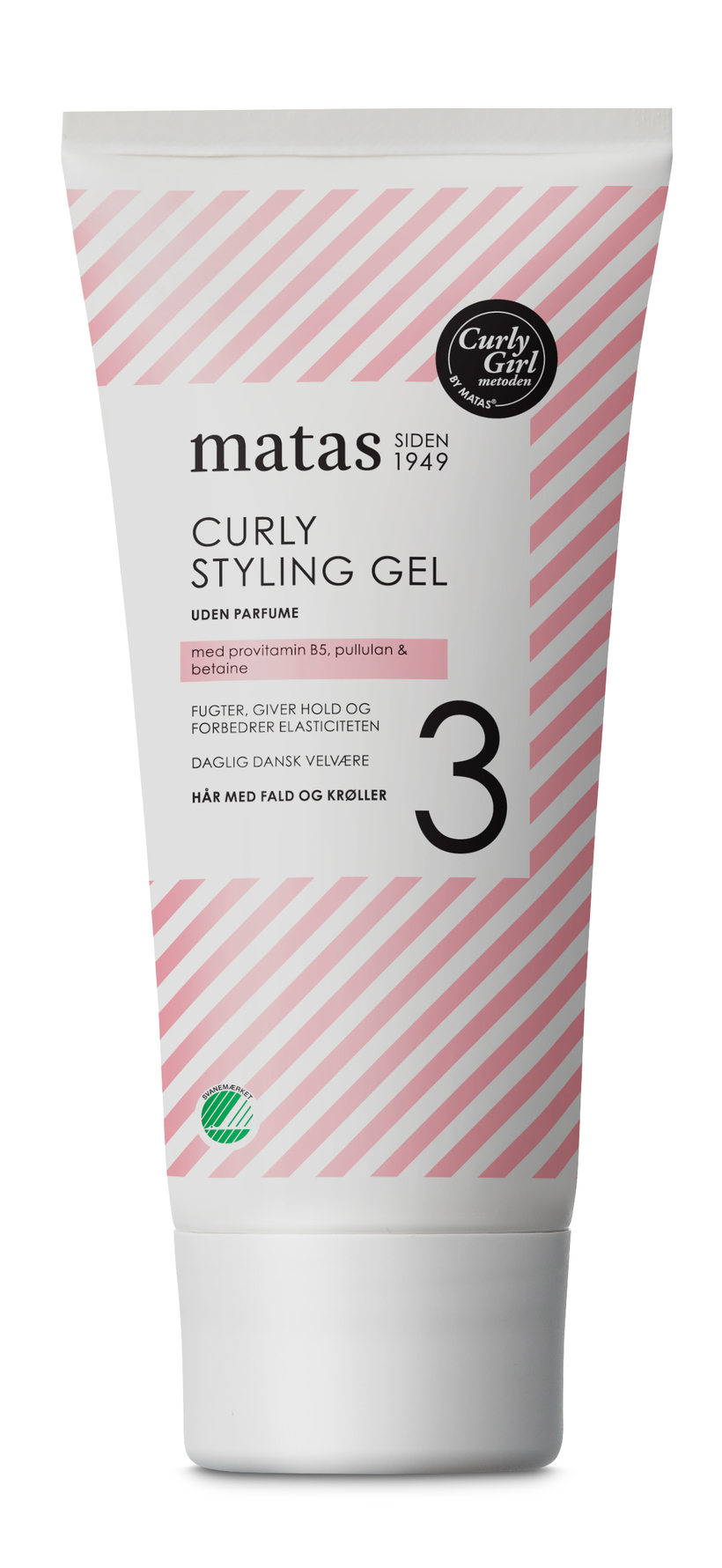 Køb Curly Styling Gel Uden Parfume 200 ml fra Matas Striber - Matas