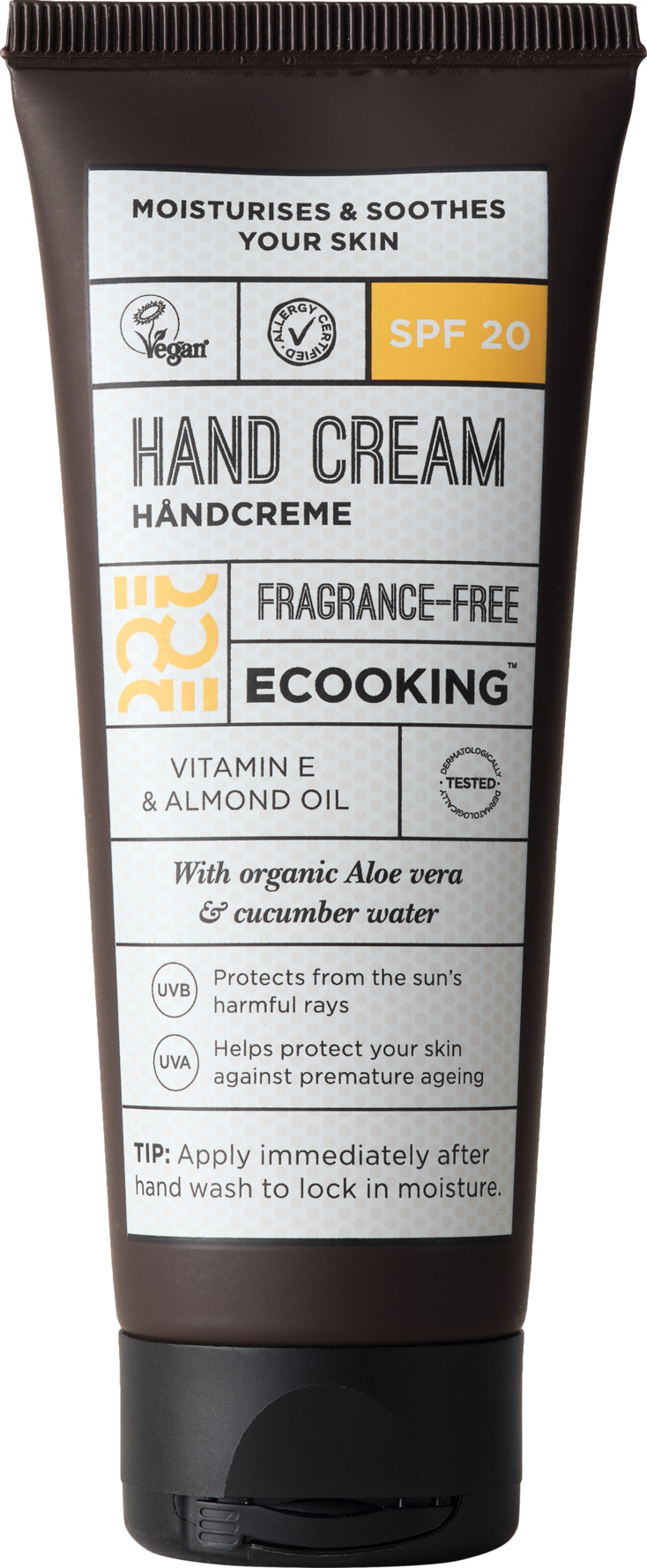 Køb Hand Cream SPF20 75 ml fra ECOOKING - Matas