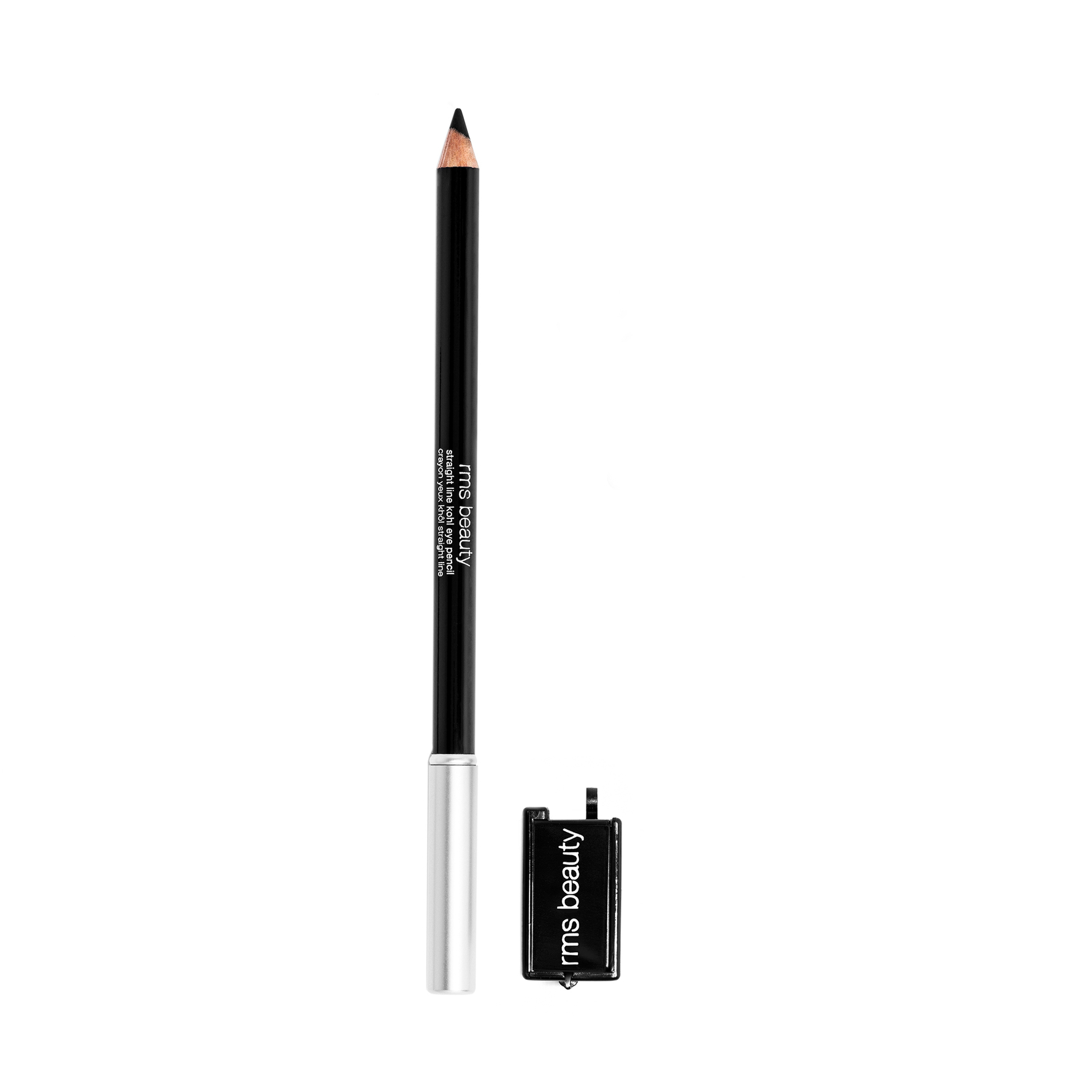 Køb Straight Line Kohl Eye Pencil HD Black fra RMS Beauty - Matas