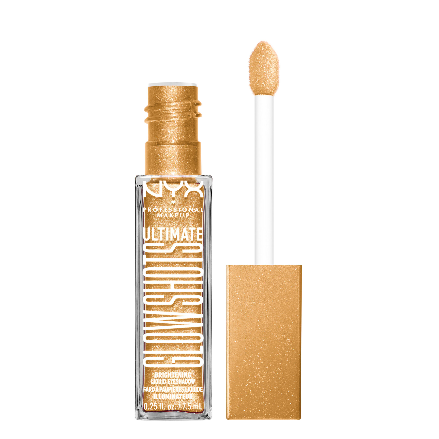 Køb Ultimate Glow Shots Liquid Eyeshadow 14 Glitzy Guava fra NYX ...
