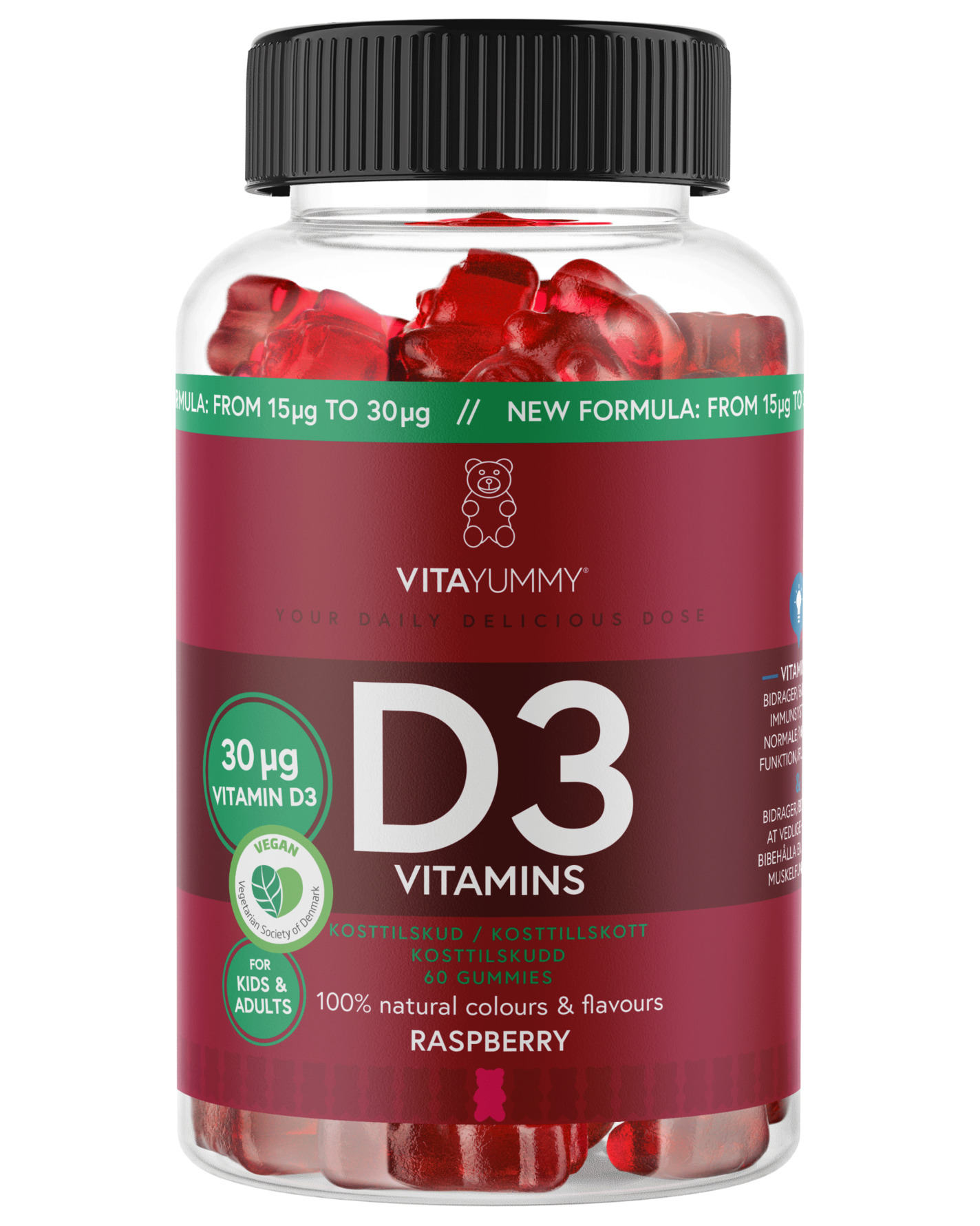 Køb Vitamin D3 60 stk. fra VitaYummy - Matas