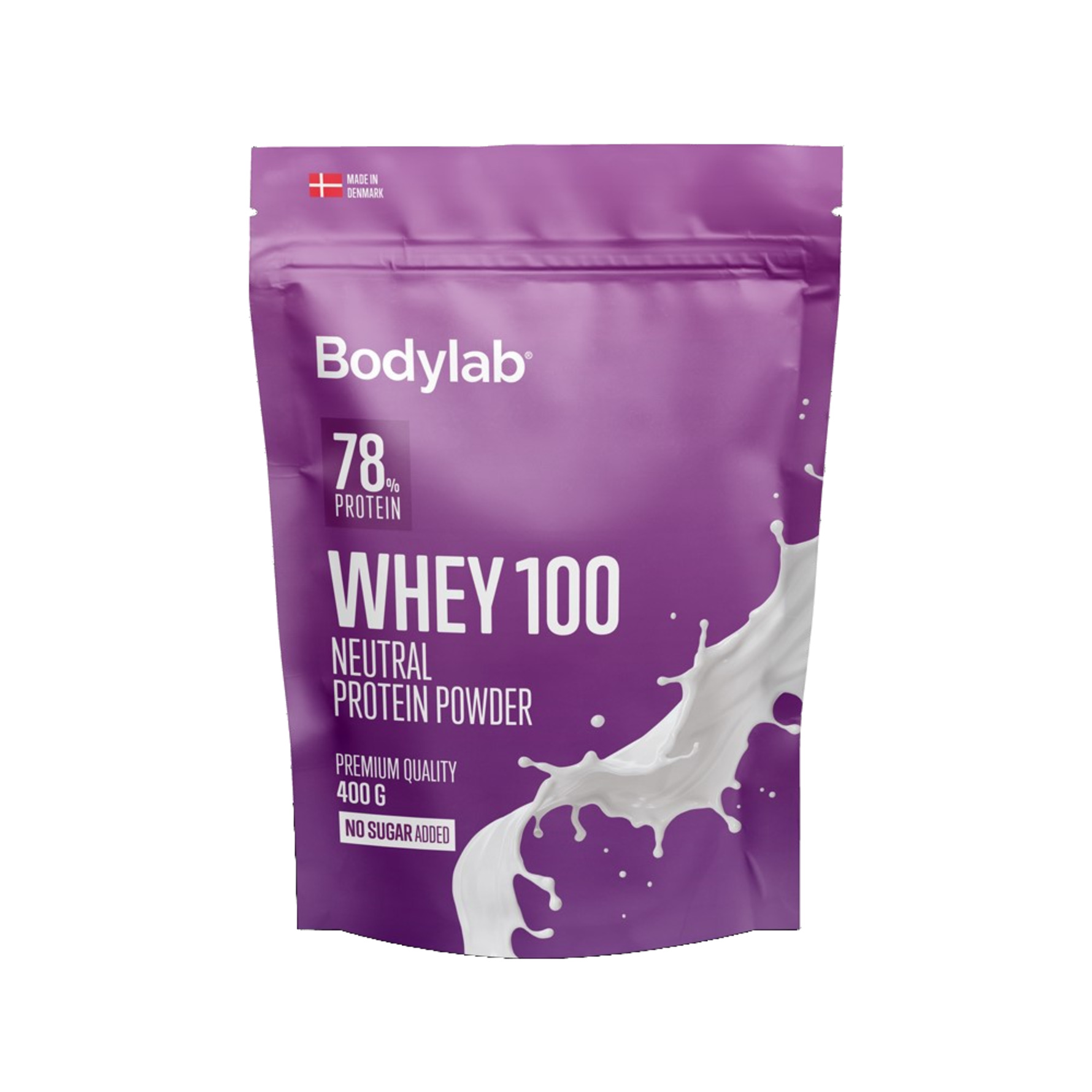 Køb Whey 100 Proteinpulver 400 g Neutral 400 g fra Bodylab - Matas