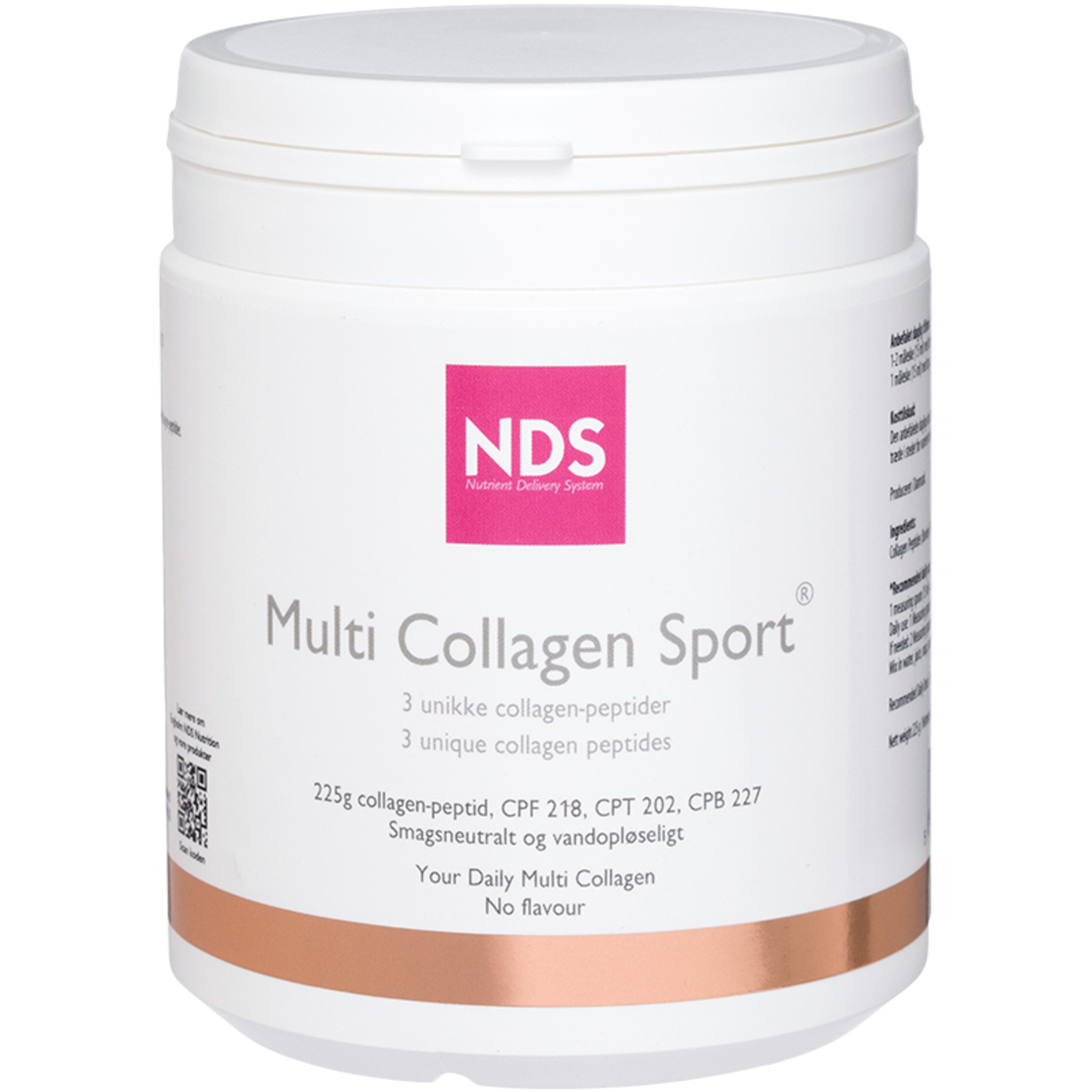 Køb Multi Collagen Sport 225 g fra NDS - Matas