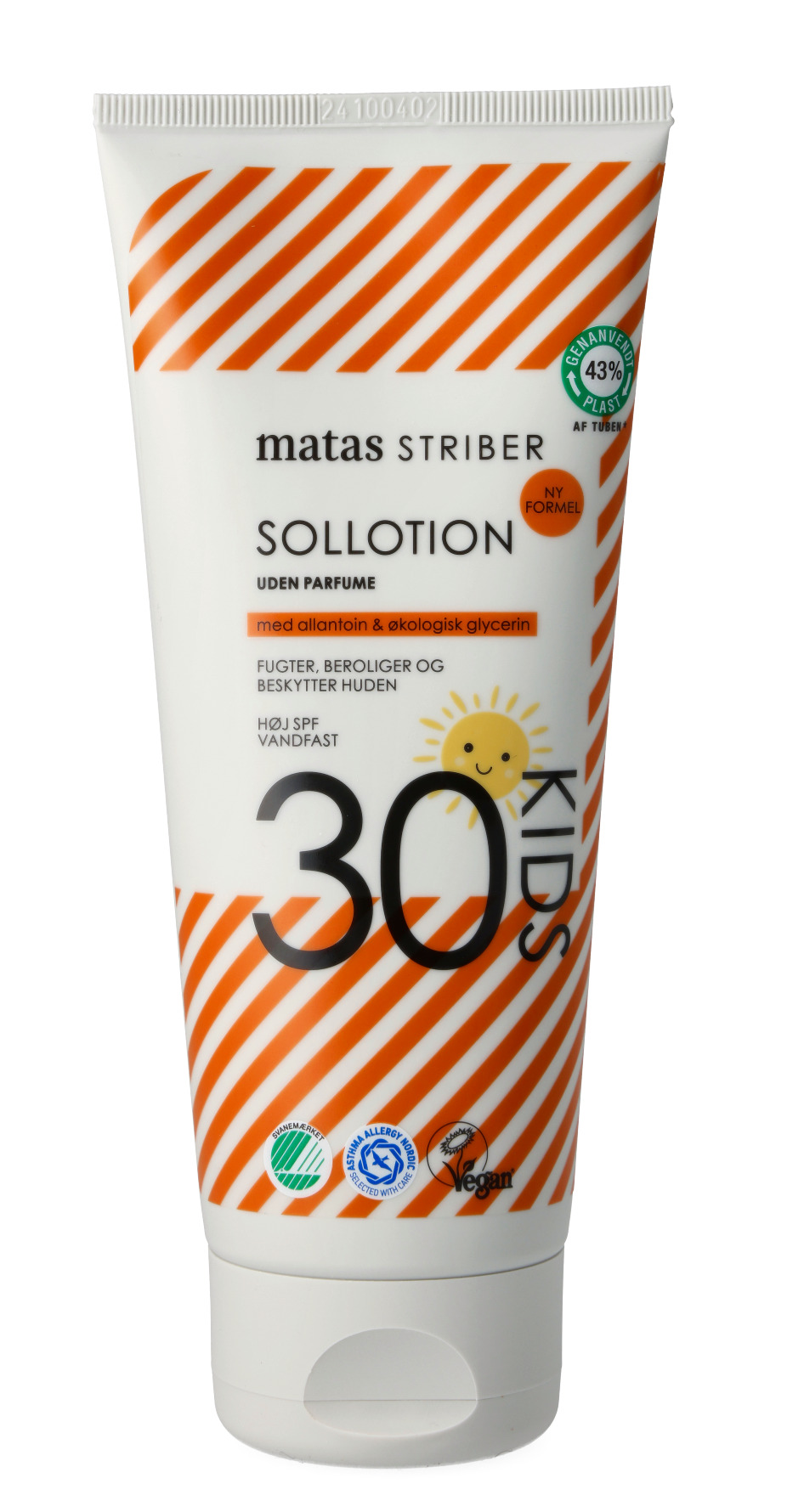 Køb Kids Sollotion SPF 30 Uden Parfume 200 ml fra Matas Striber - Matas