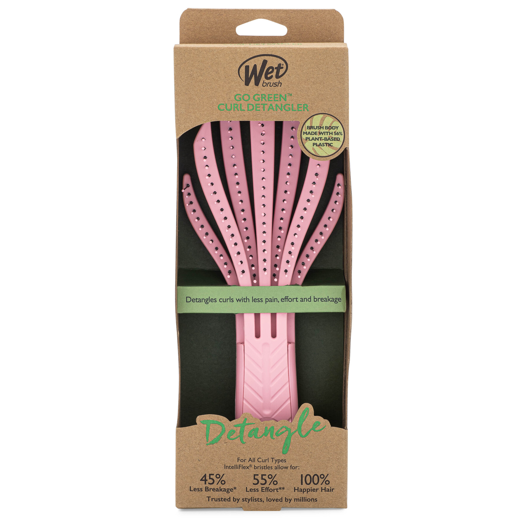 Køb Go Green Curl Detangling Brush fra WetBrush - Matas Køb Go Green Curl Detangling Brush fra WetBrush - Matas