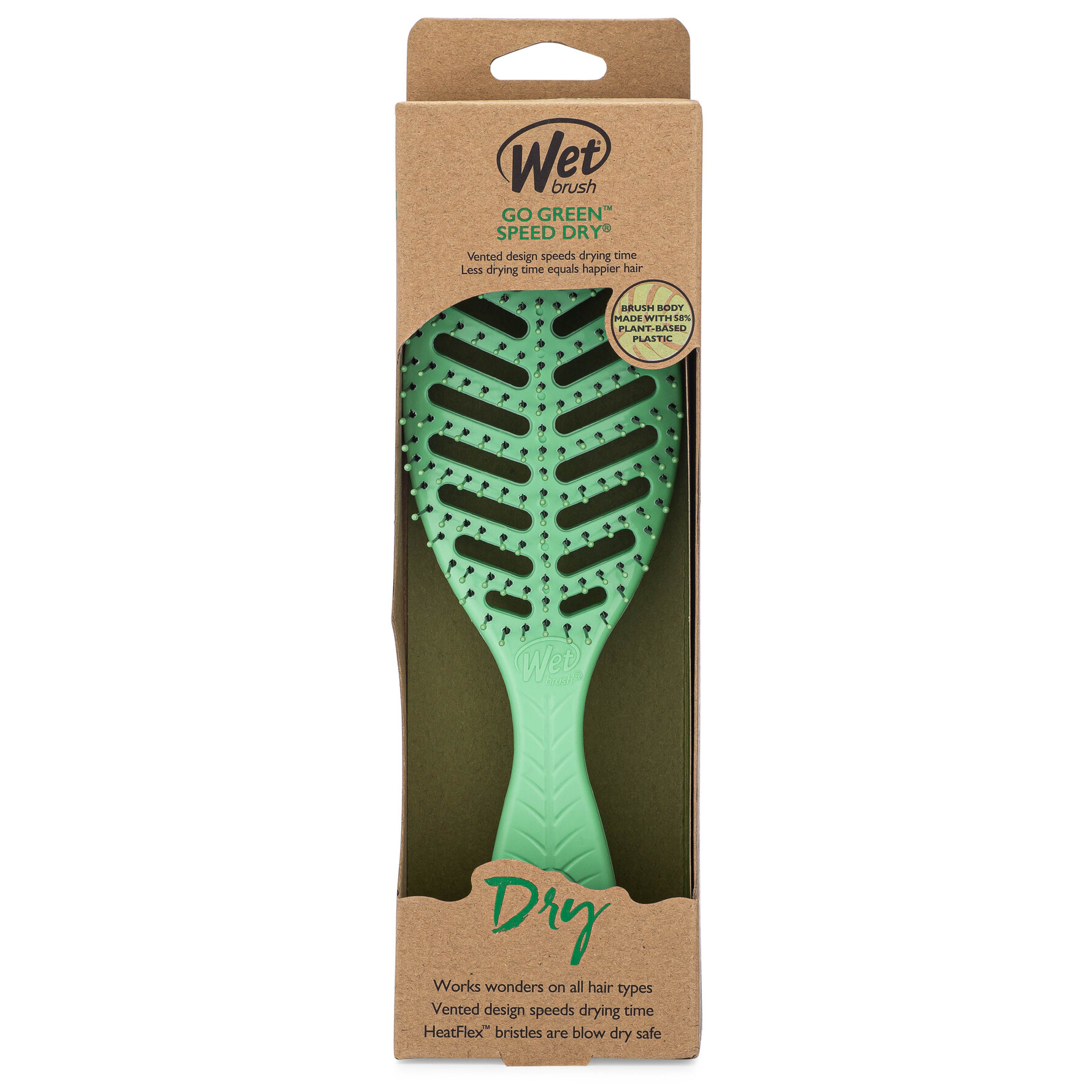 Køb Go Green Speed Dry Green fra WetBrush - Matas