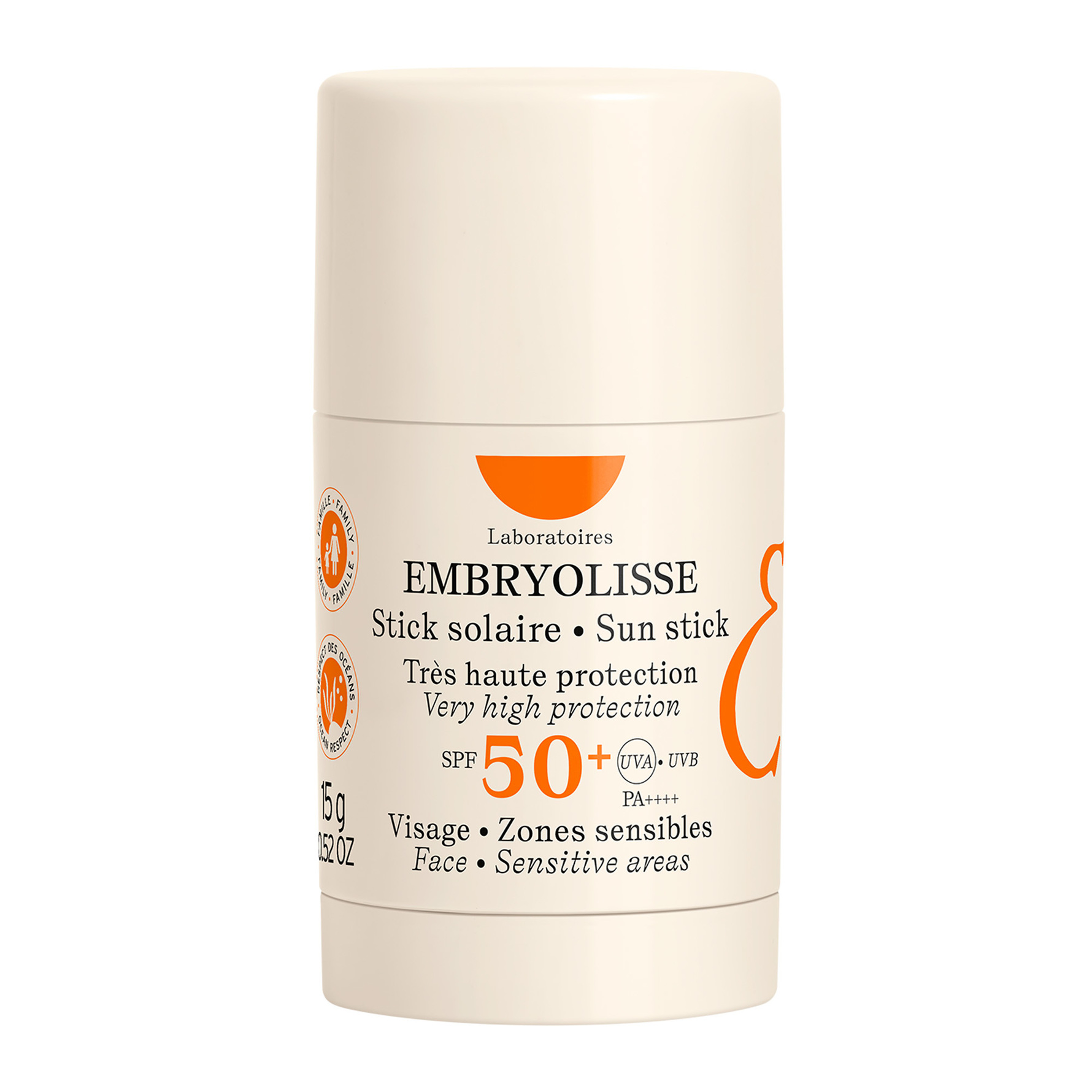 Kjøp Sun Stick SPF50+ 15 g - Embryolisse - KICKS