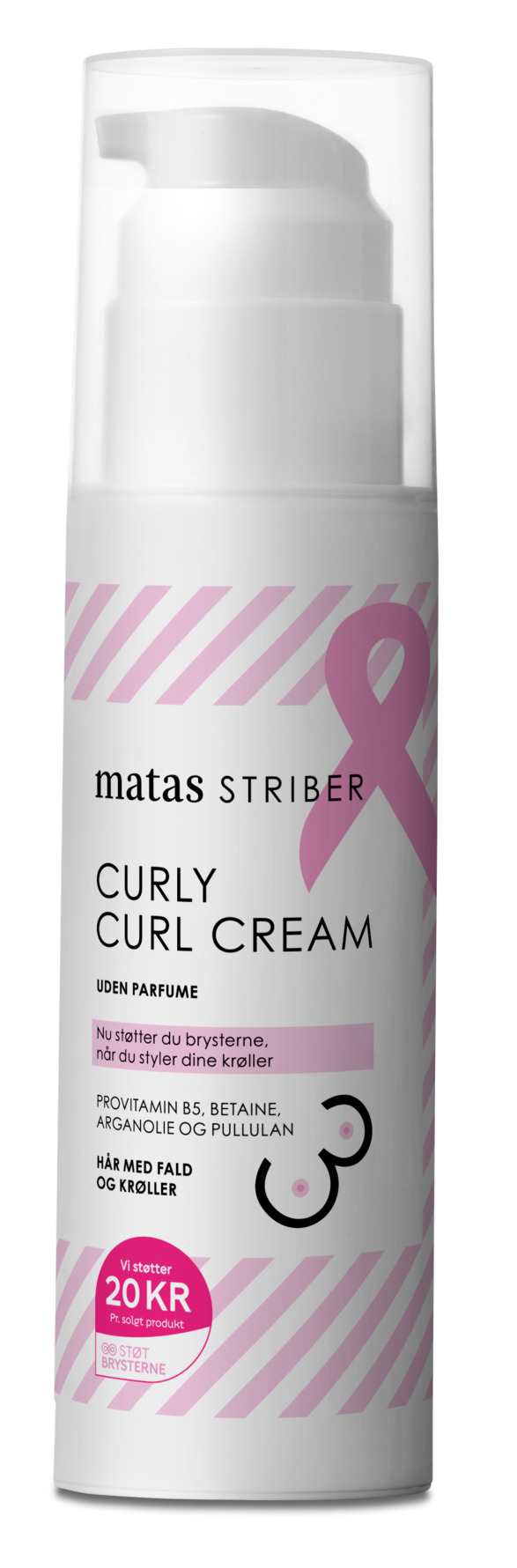 Køb Curly Curl Cream Uden Parfume 150 ml fra Matas Striber - Matas
