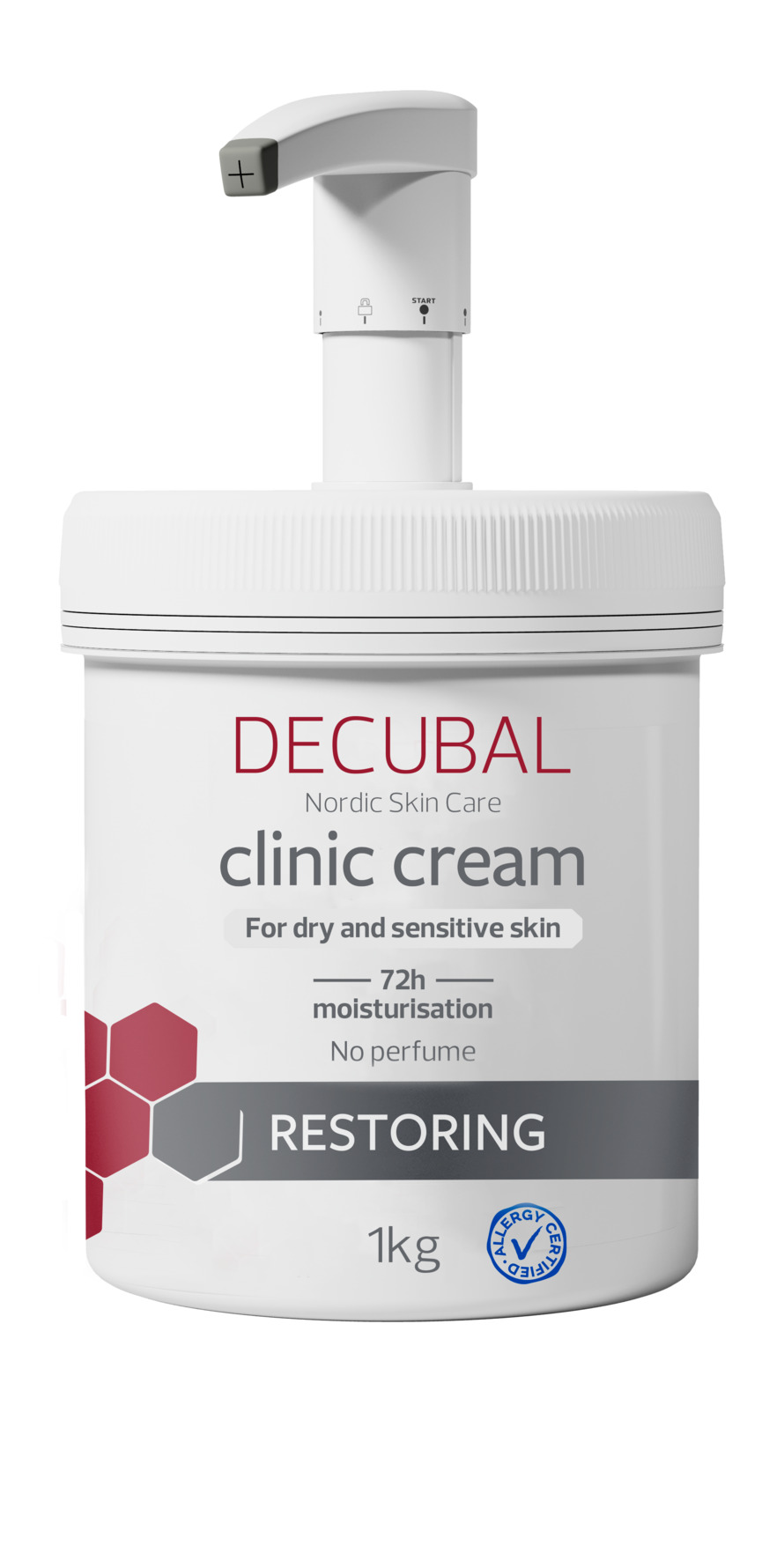 Køb Clinic cream 1000 g fra Decubal - Matas