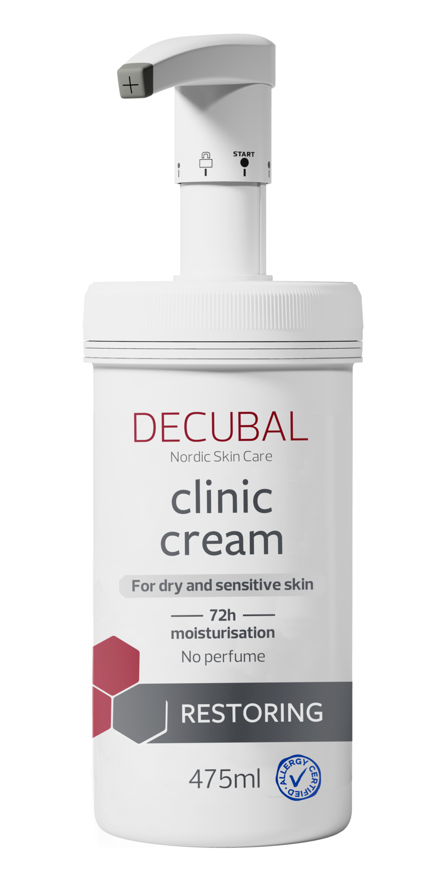 Køb Clinic cream 475 g fra Decubal - Matas