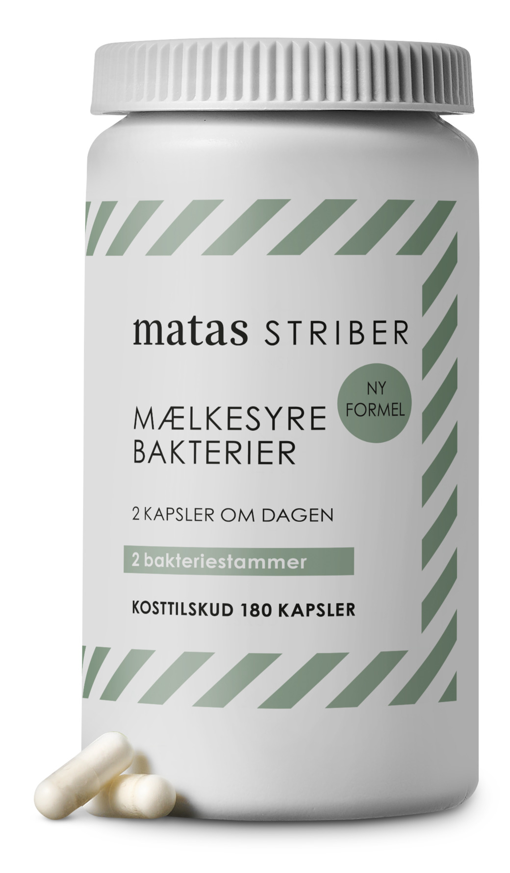 Køb Matas Mælkesyrebakterier 180 kaps. fra Matas Striber - Matas
