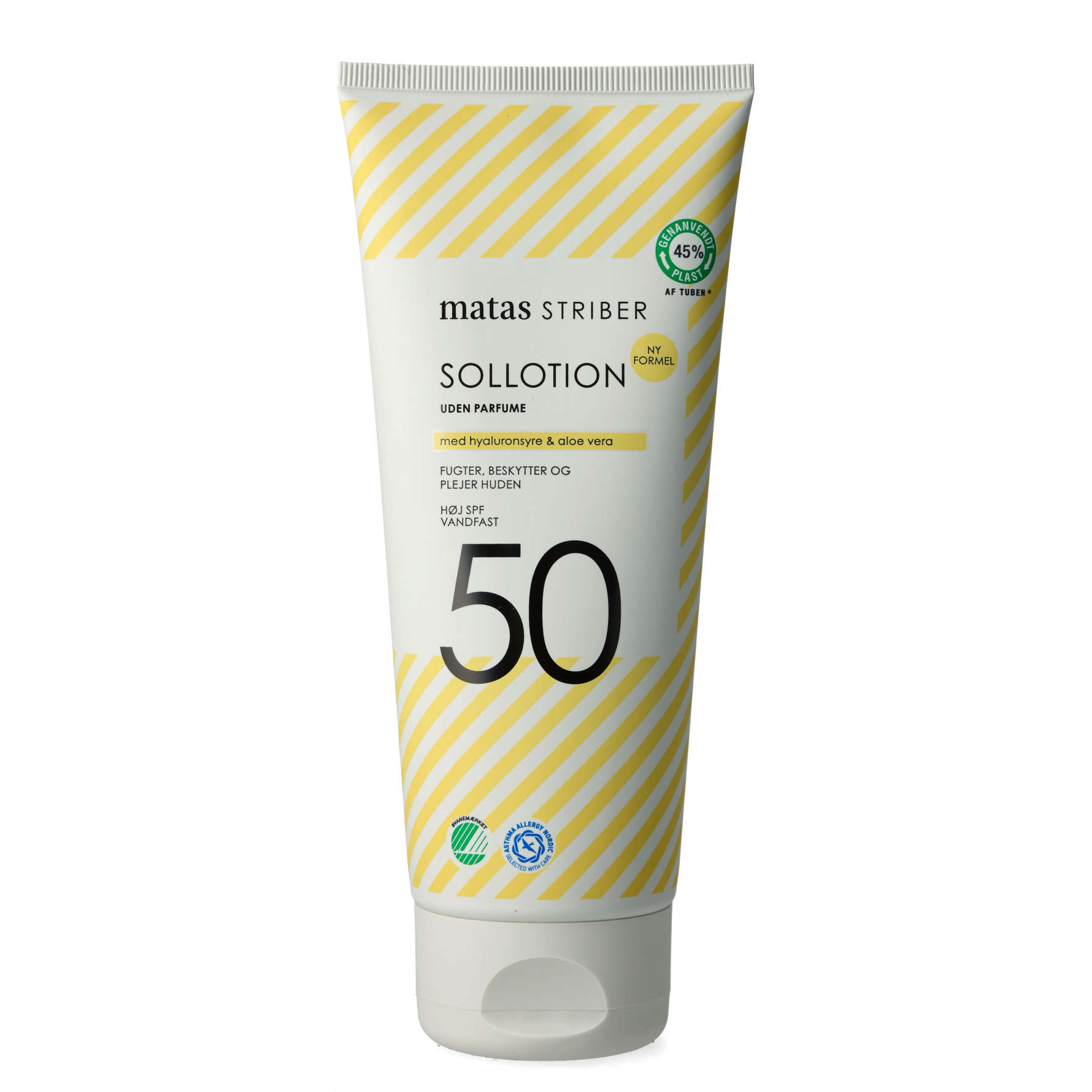 Køb Sollotion SPF 50 UP 200 ml fra Matas Striber - Matas