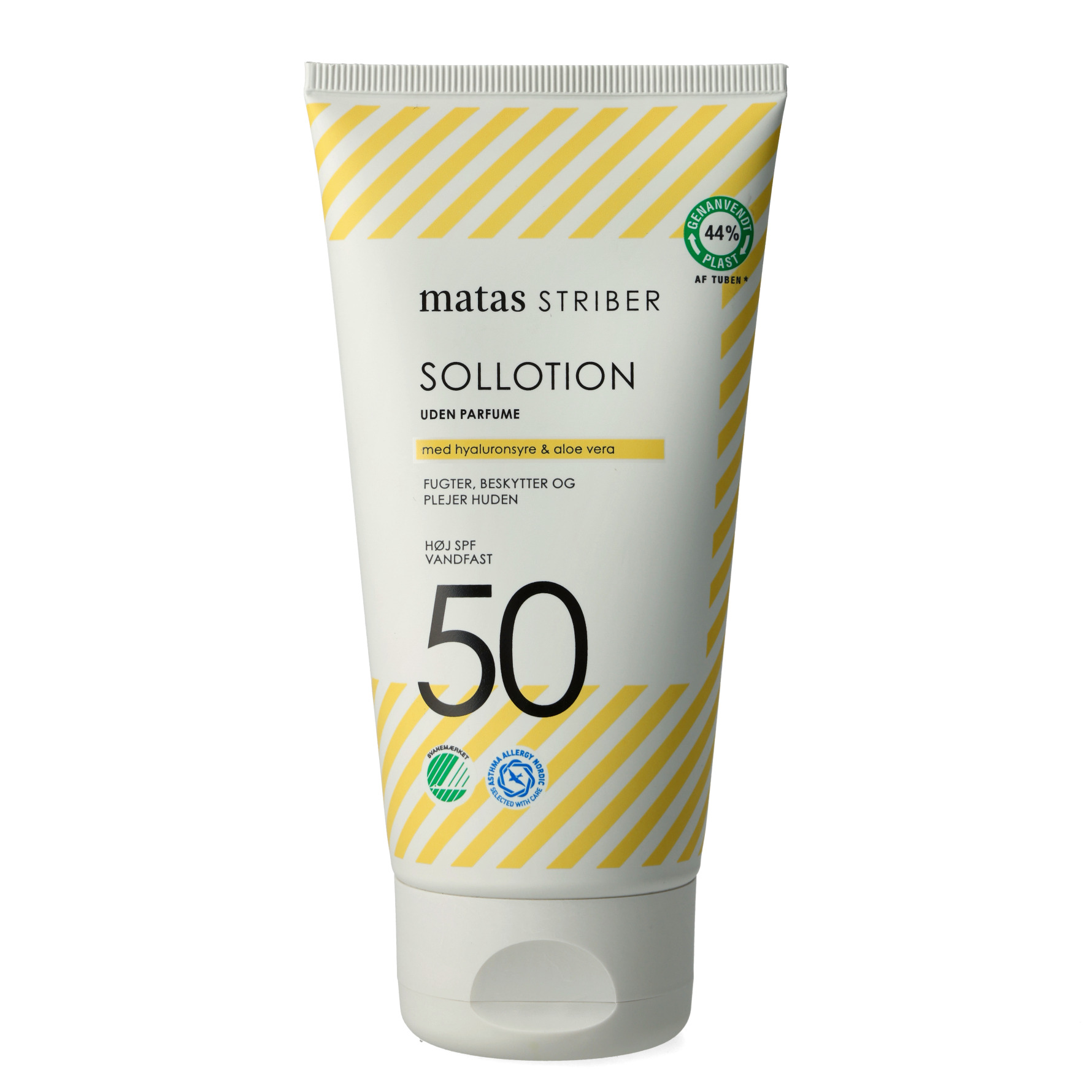 Køb Sollotion SPF 50 Uden Parfume 150 ml fra Matas Striber - Matas