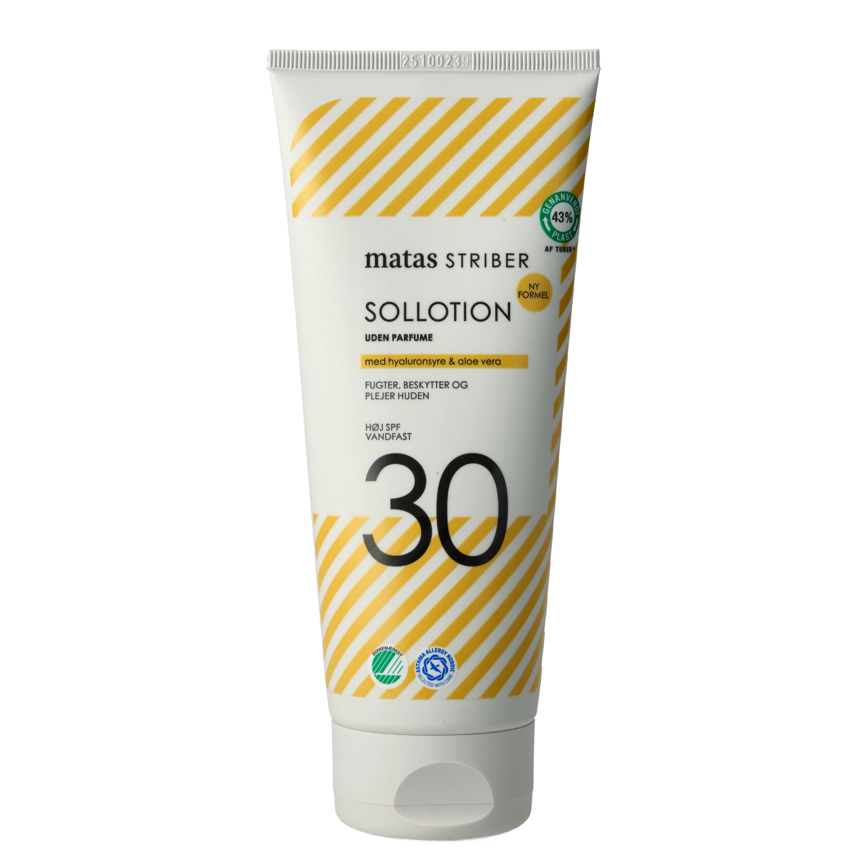 Køb Sollotion SPF30 Uden Parfume 200 ml fra Matas Striber - Matas