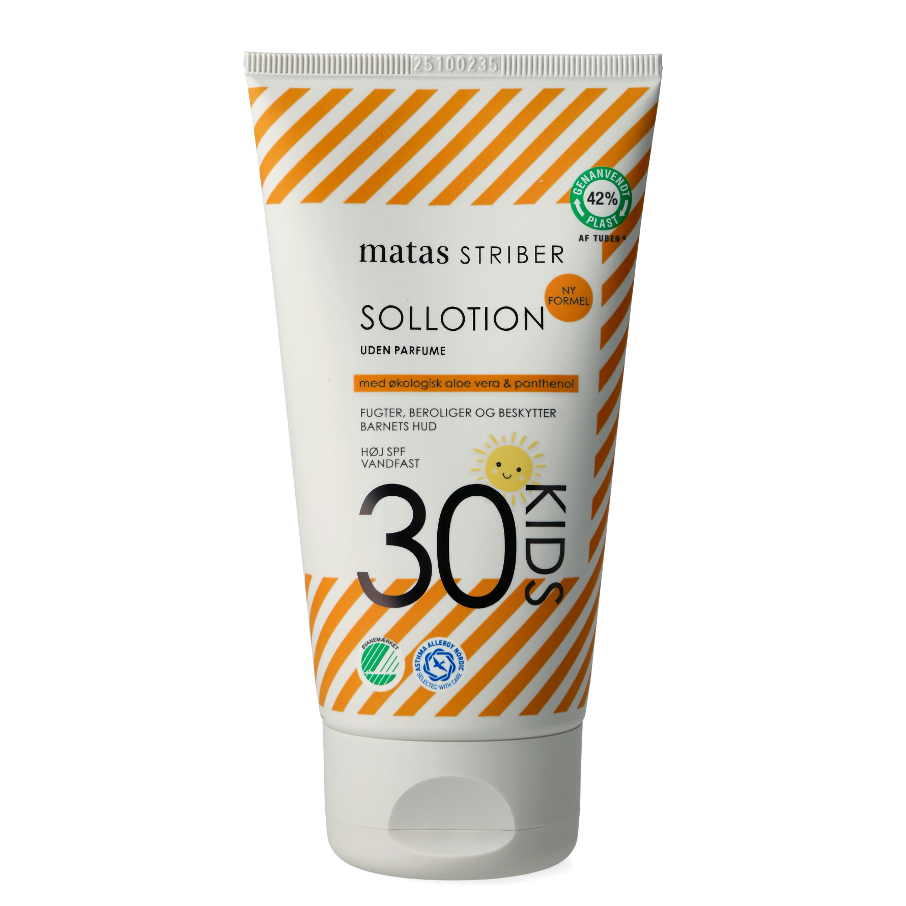 Køb Kids Sollotion SPF 30 Uden Parfume 150 ml fra Matas Striber - Matas