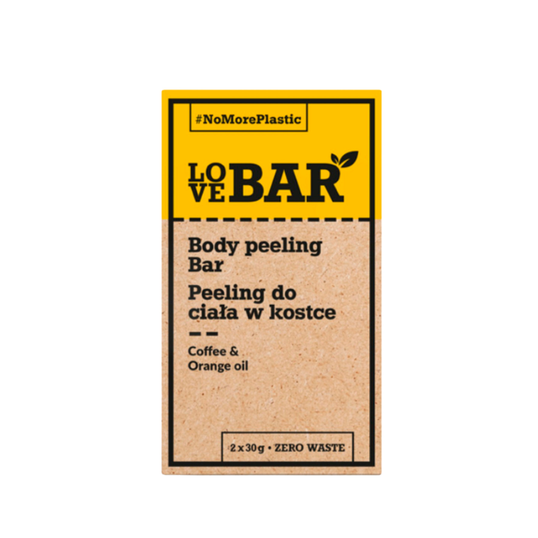 Køb Body Peeling Bar Coffee & Orange Oil 5 x 30g fra Love Bar - Matas