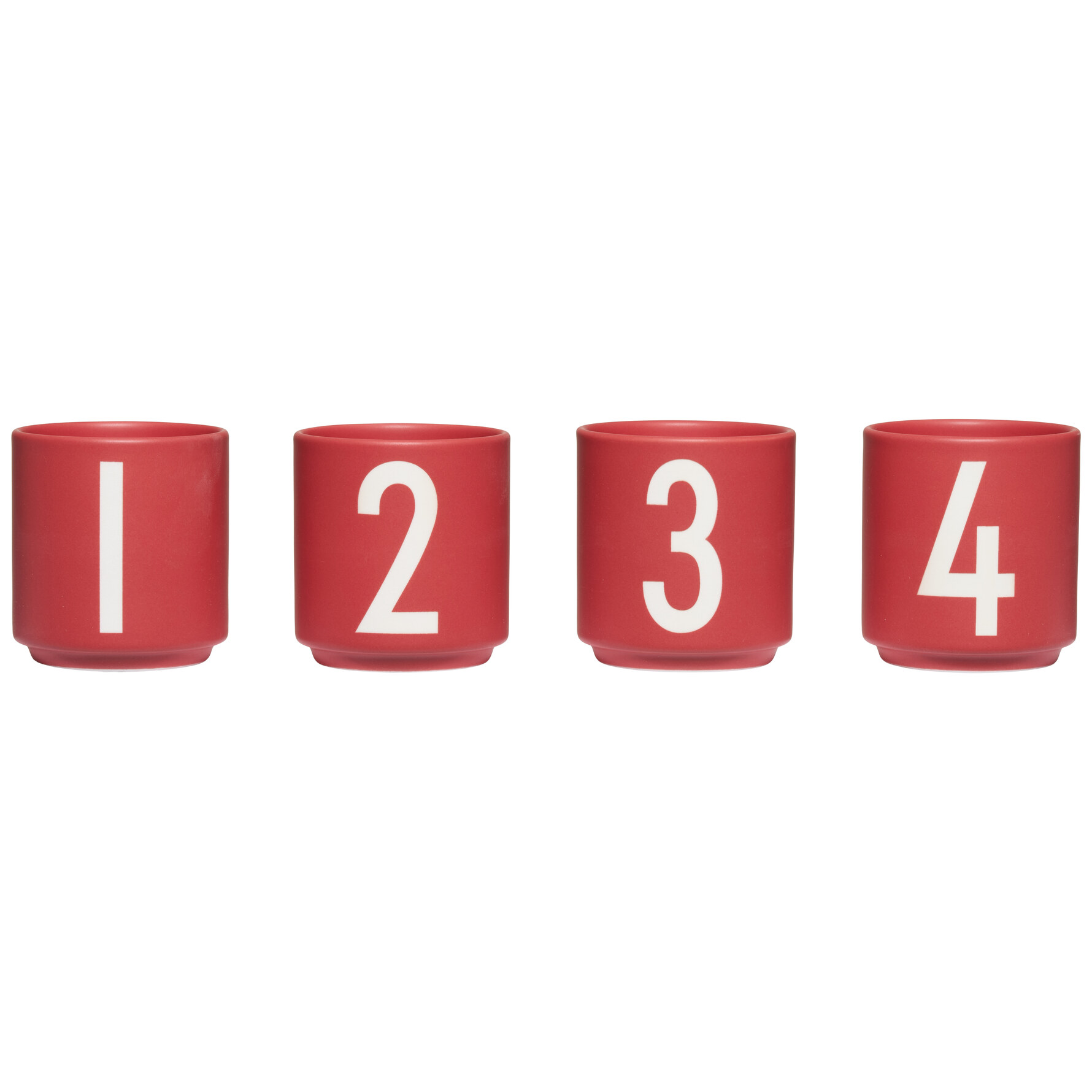 Køb Mini Kop 4 stk Rose fra Design Letters - Matas