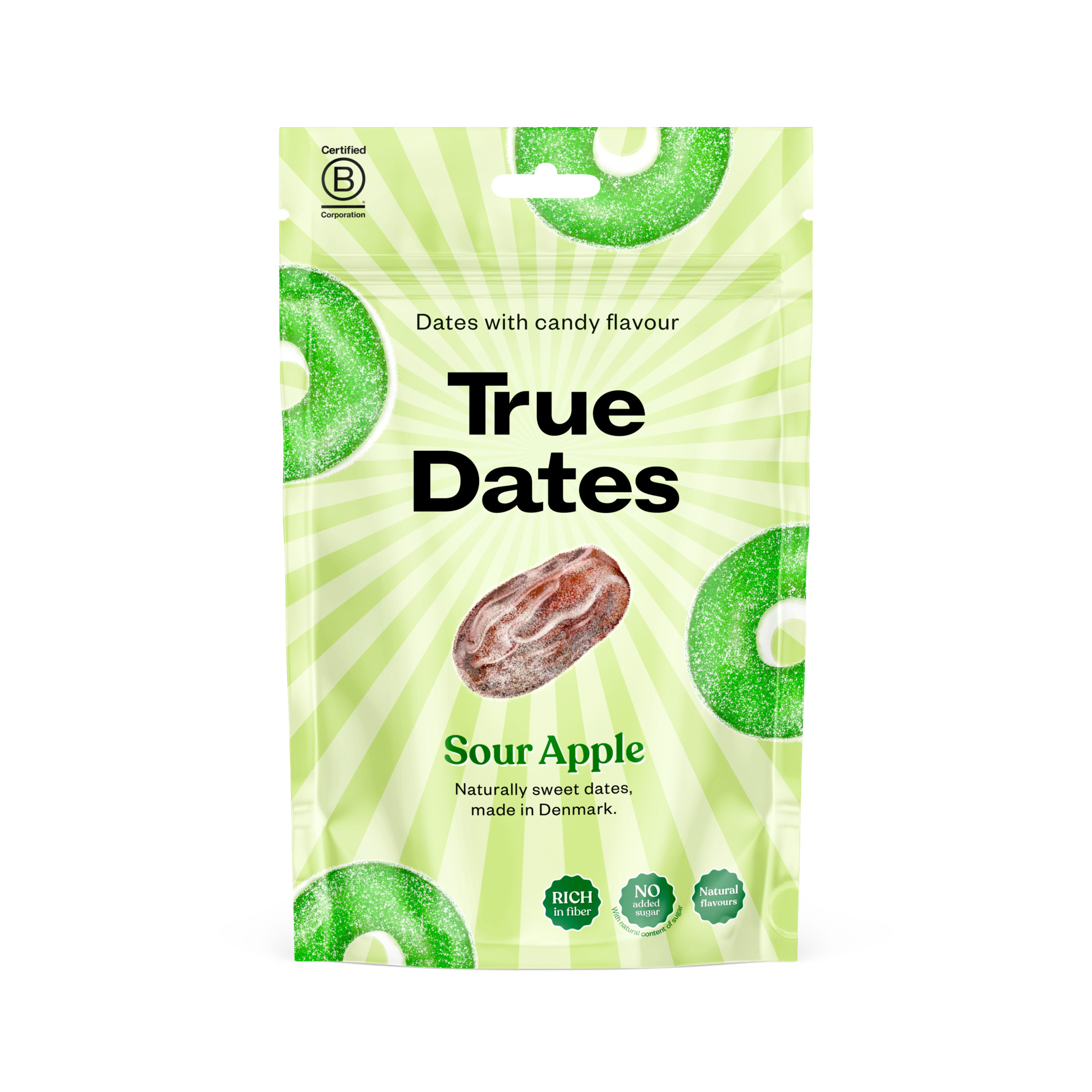Køb True Dates Sour Apple 100 g fra True Dates - Matas