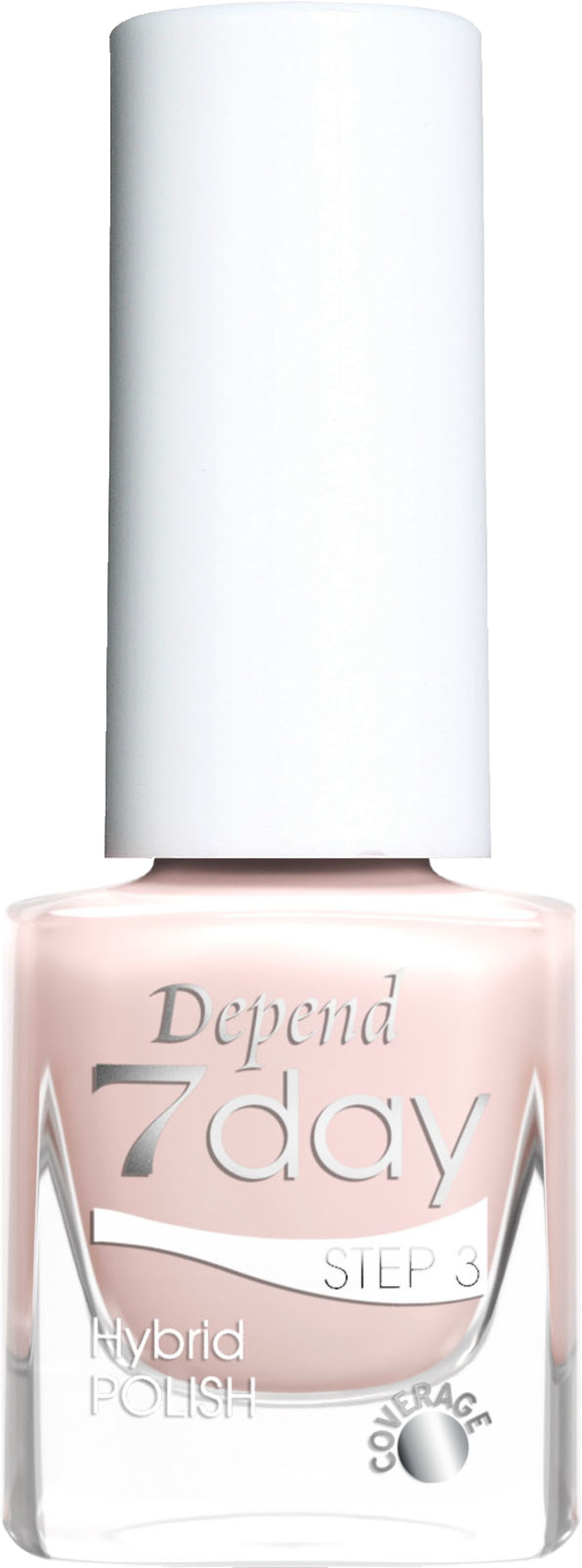 Kjøp 7 Day Hybrid Nail Polish 7336 Beige Beauty - Depend - KICKS