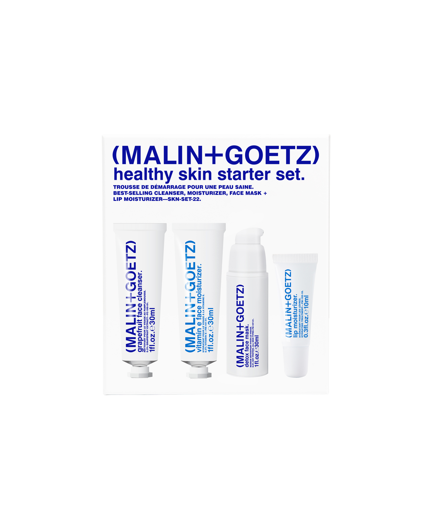 Køb Healthy Skin Starter Set 3 x 30 ml fra Malin+Goetz - Matas