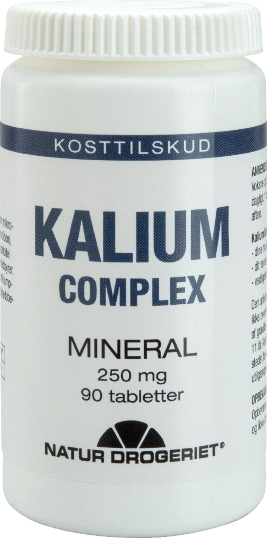 Køb Kalium 250 mg 90 tabl. fra Natur Drogeriet - Matas