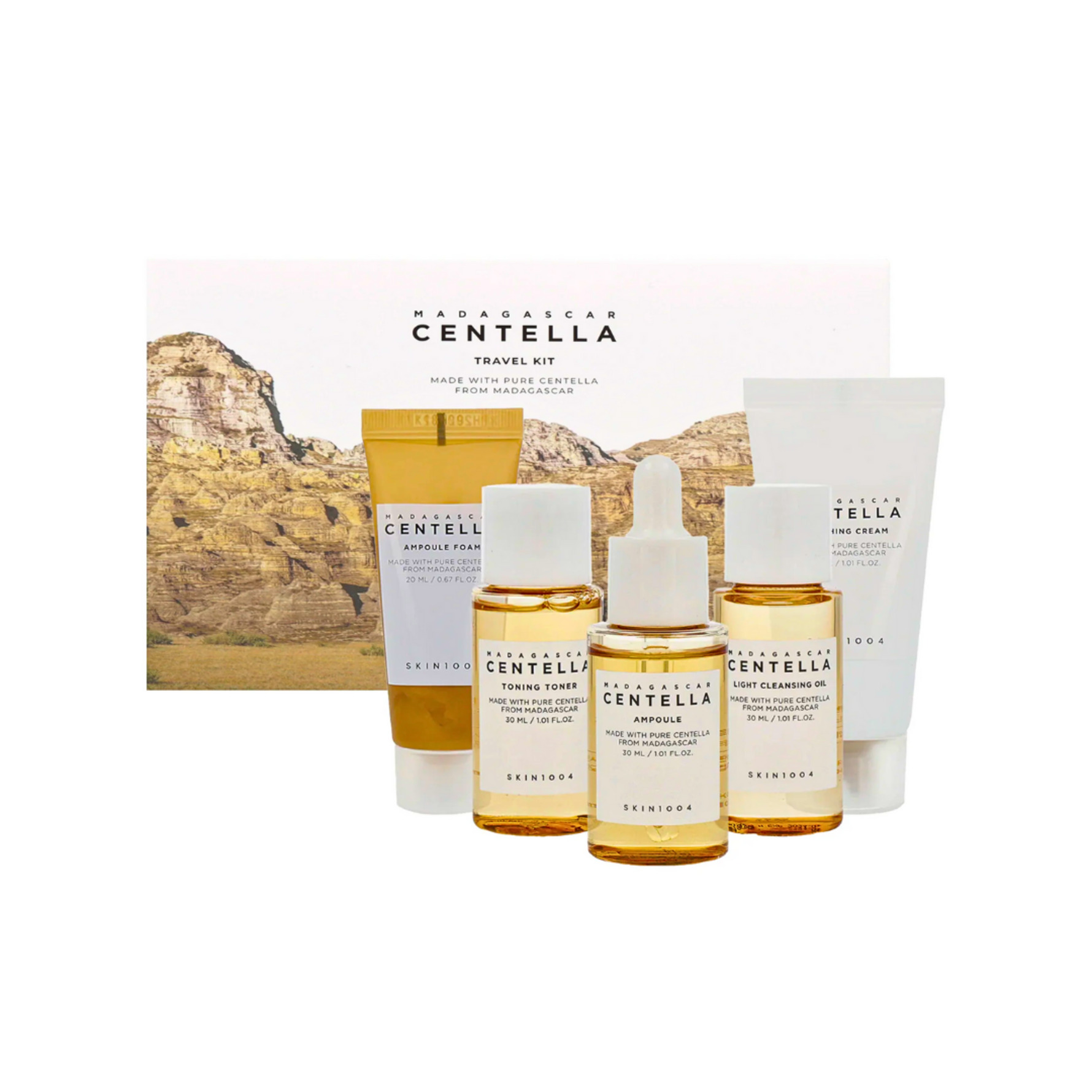 Køb Madagascar Centella Travel Kit 40 ml fra SKIN1004 - Matas