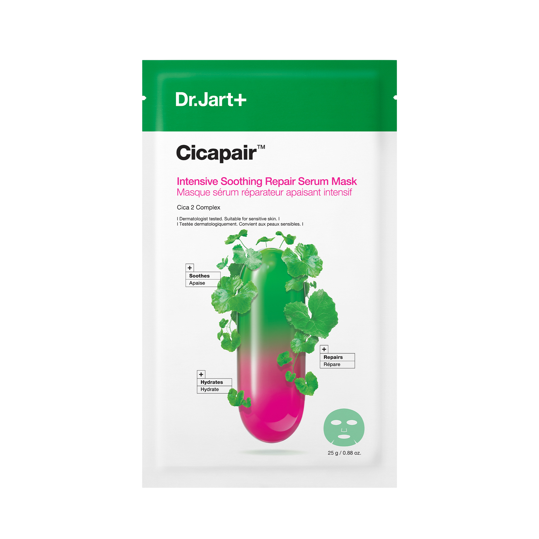 Køb Cicapair Intensive Soothing Repair Serum Mask 25 g fra Dr.Jart+ - Matas Køb Cicapair Intensive Soothing Repair Serum Mask 25 g fra Dr.Jart+ - Matas