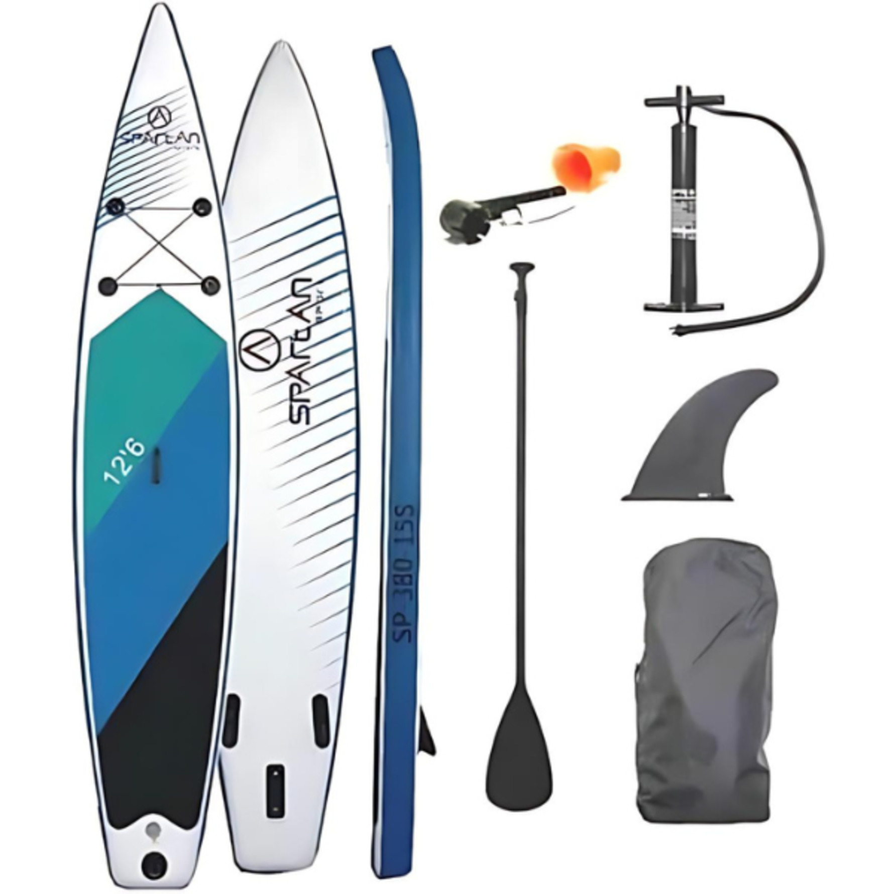 Køb SUP Board White/Blue fra Spartan - Matas