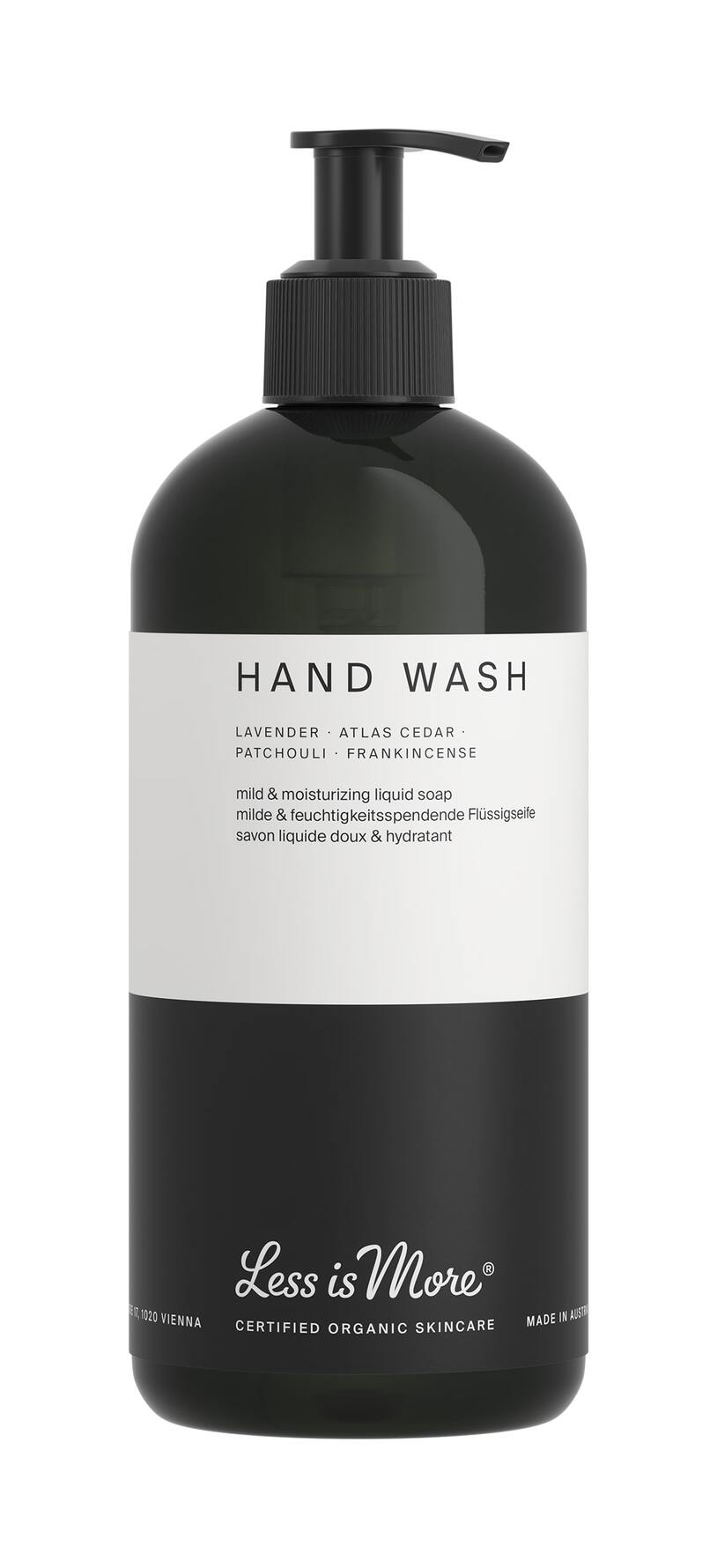 Kjøp Organic Hand Wash Lavender 500 ml - Less Is More - KICKS