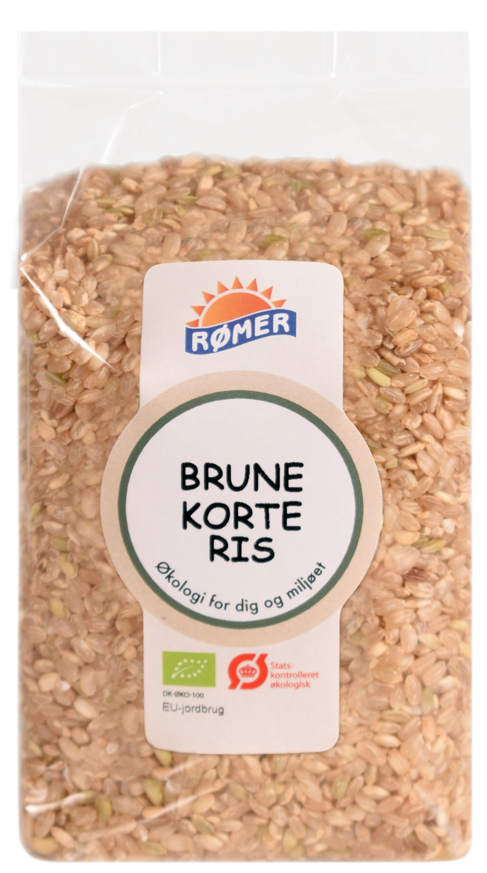 Køb Ris korte brune Ø 500 g fra Rømer - Matas