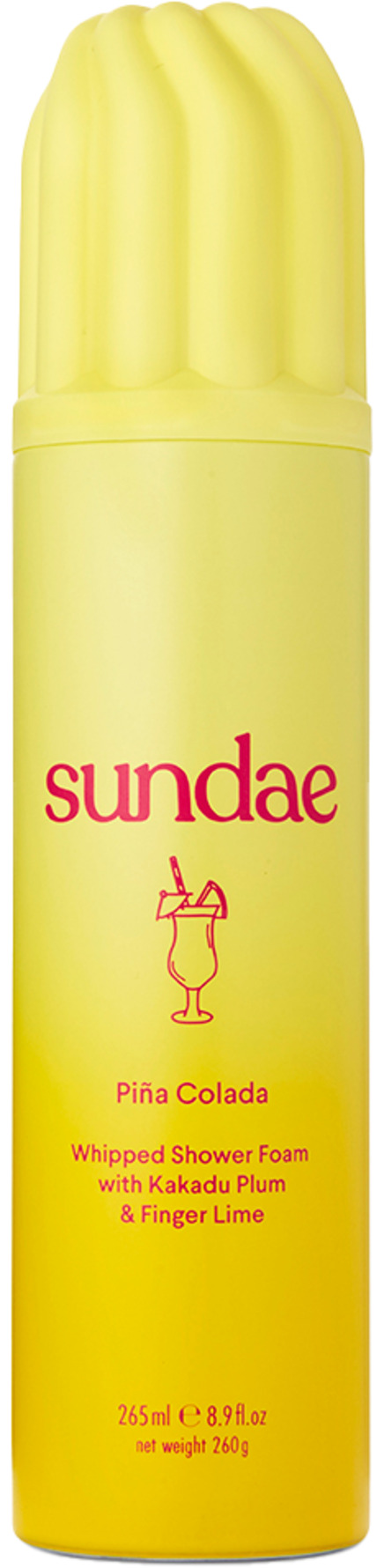 Køb Whipped Shower Foam Piña Colada 265 ml fra Sundae Body - Matas