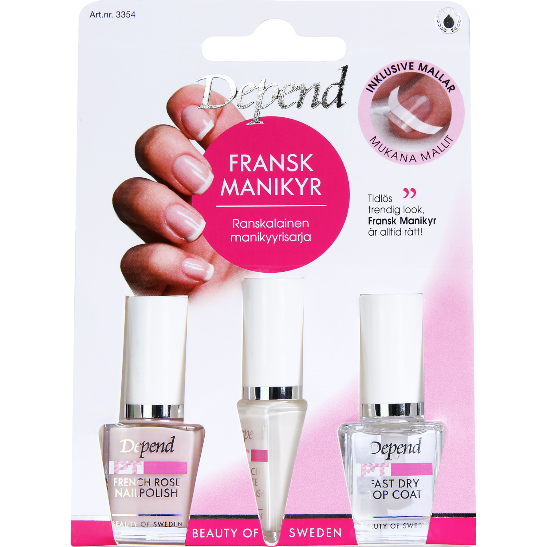 Osta Nail Care French Manicure Set - Depend - KICKS