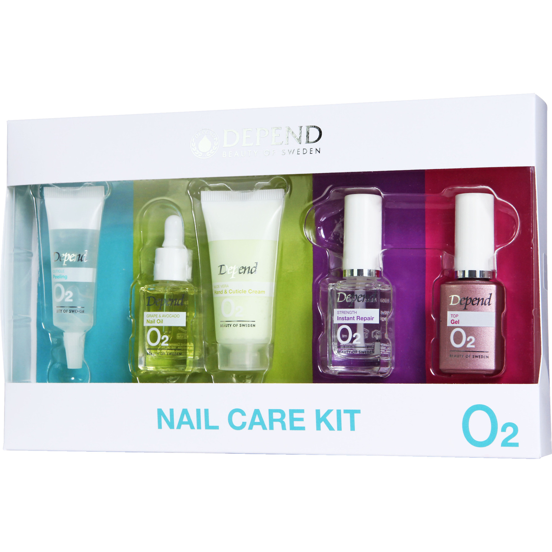 Kjøp O2 Nail Care Kit - Depend - KICKS