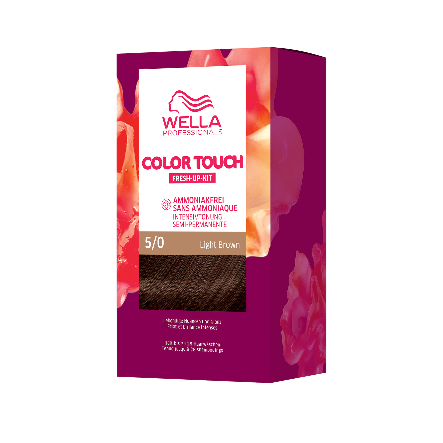 Köp Color Touch Hair Color 5/0 Light Brown - Wella Professionals - KICKS