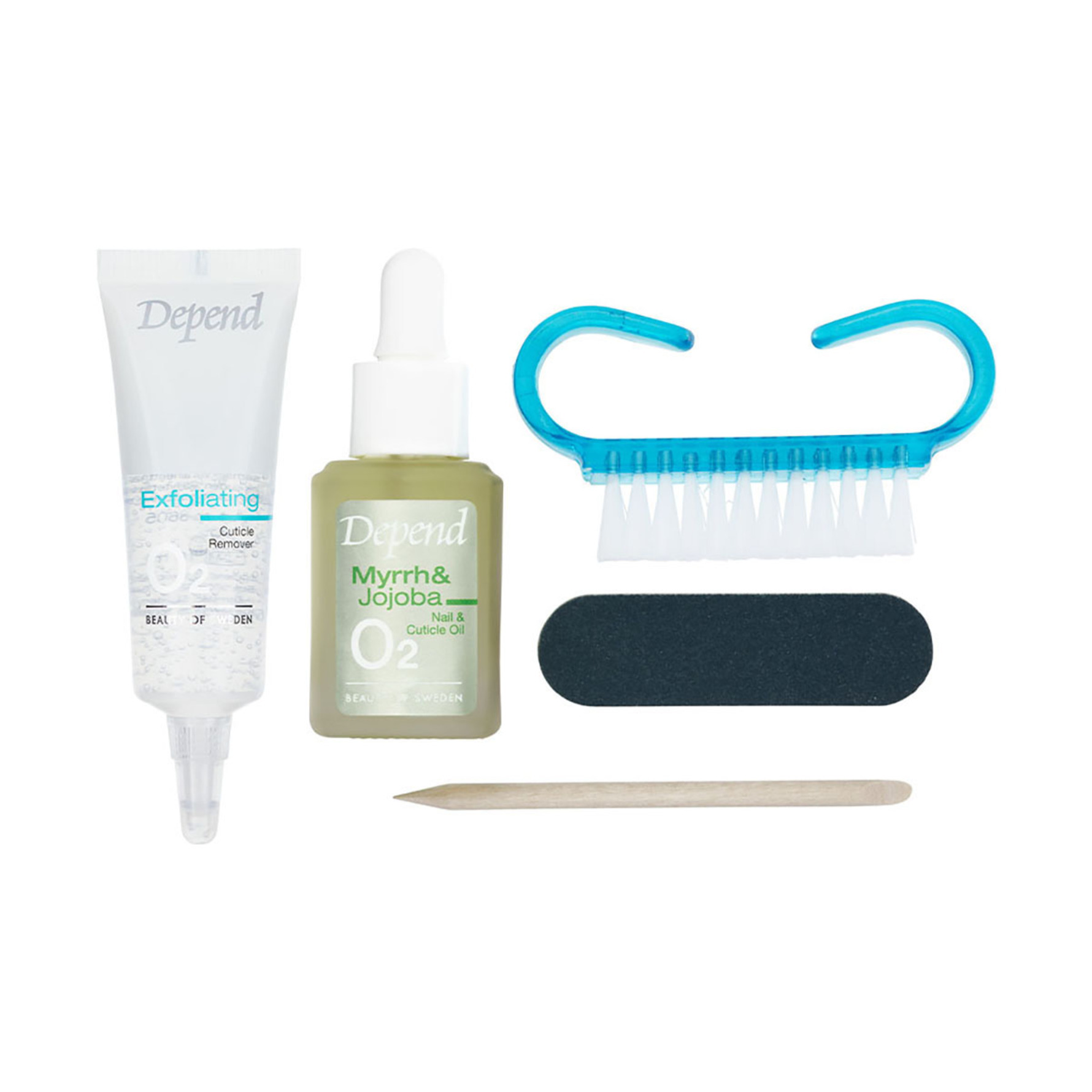 2 Step Action Nail Care Kit - Depend - KICKS