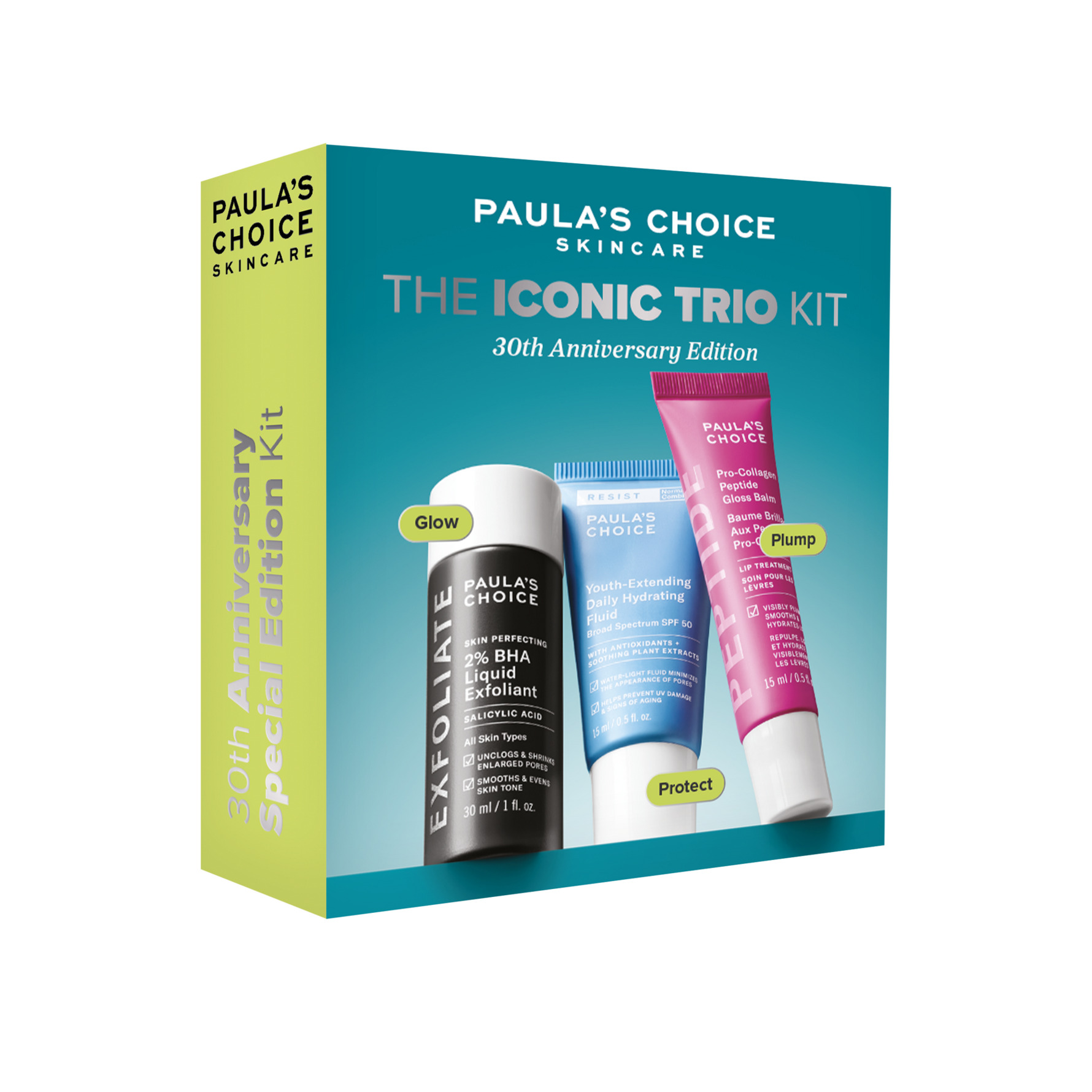 Kjøp The Iconic Trio Kit 30 + 15 + 15 ml - Paula's Choice - KICKS