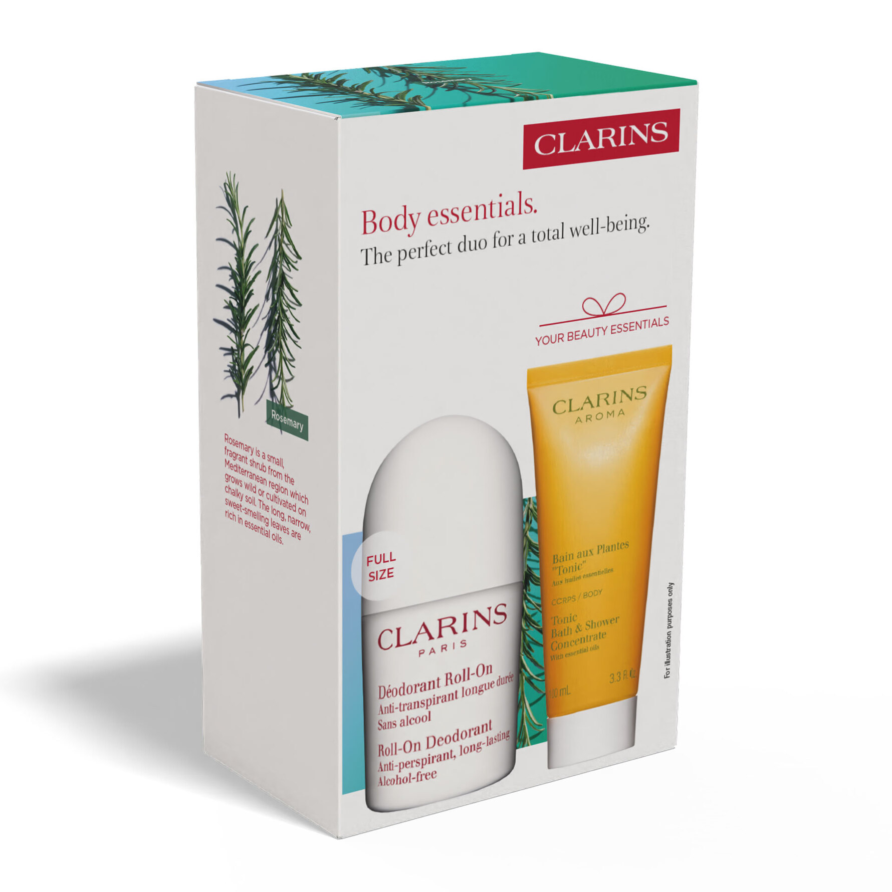 Kjøp Body Essentials Gift Box - Clarins - KICKS