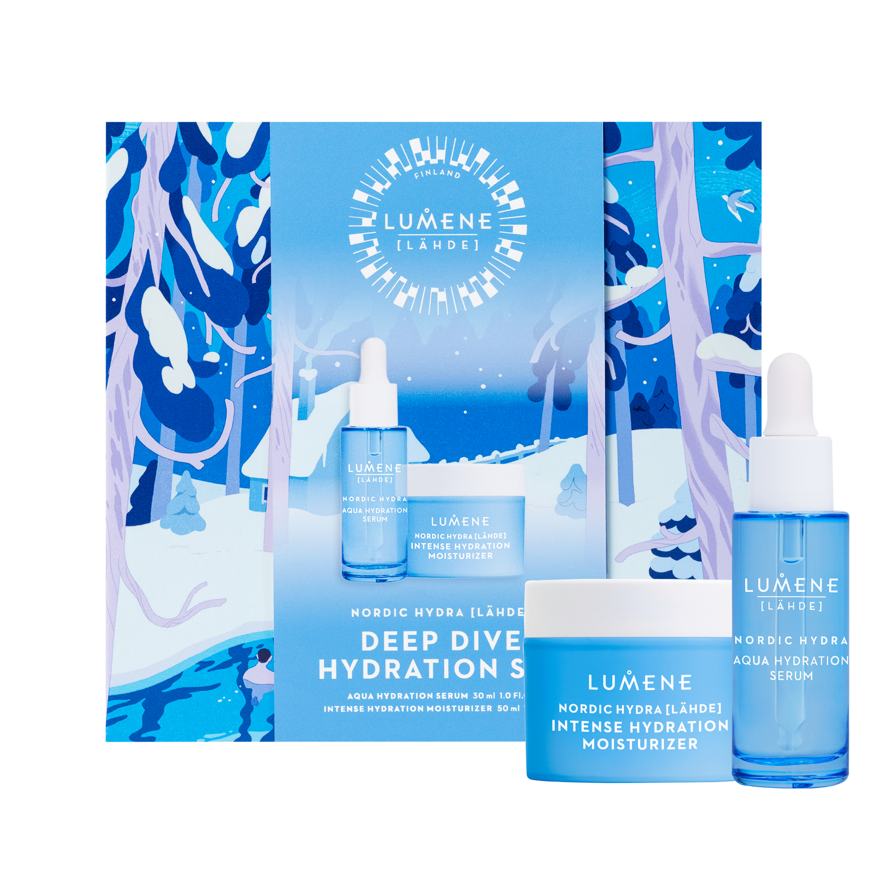 Köp Nordic Hydra Deep Dive Hydration Set - Lumene - KICKS