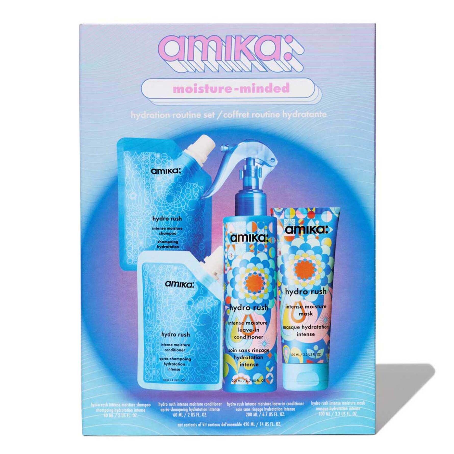 Osta Hydration Wash + Care Routine Set Gift Box - amika: - KICKS