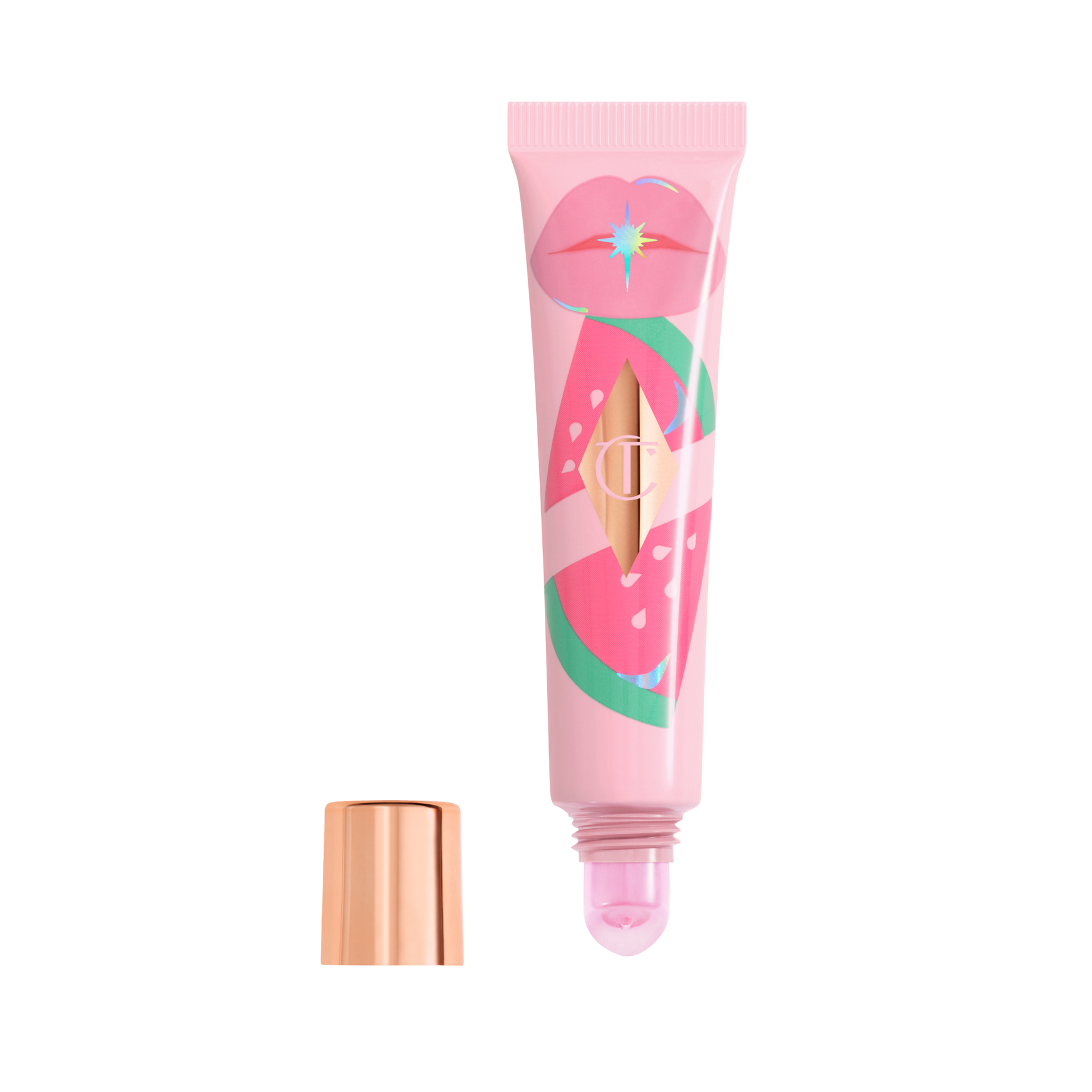 Unreal Lips Healthy Glow Nectar Oil Juicylicious Pink Watermelon - Charlotte Tilbury - KICKS
