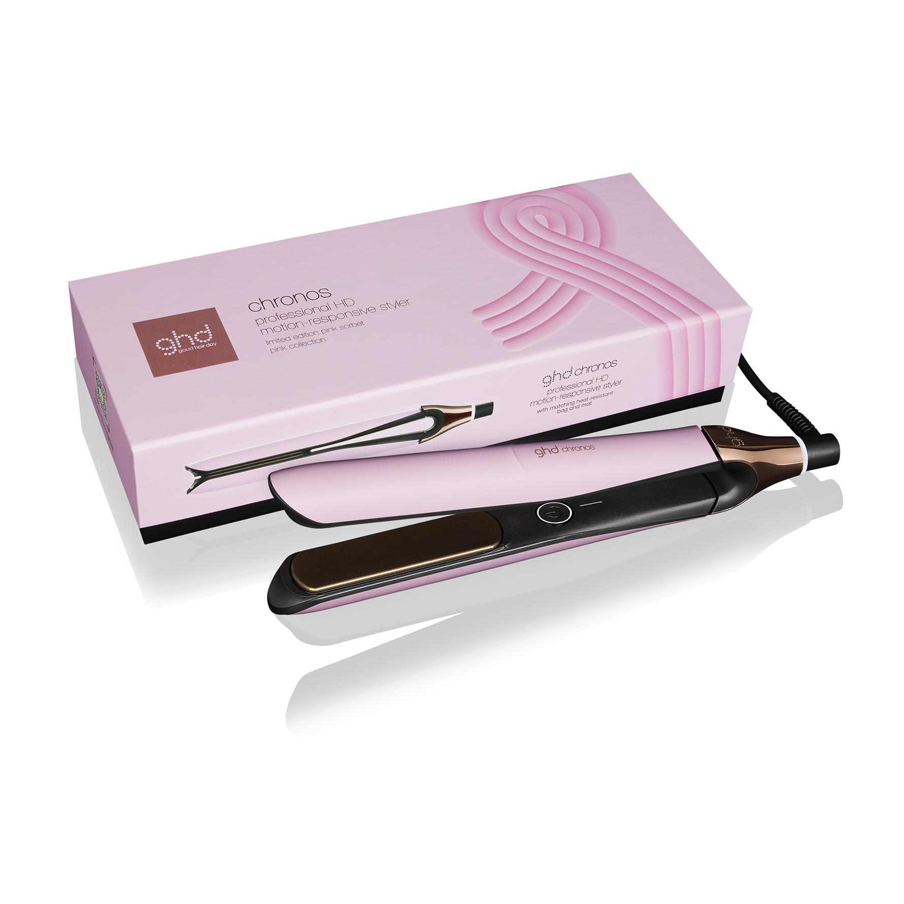 Köp Chronos Hair Straightener in Pink Sorbet - Limited Edition 15ml ...