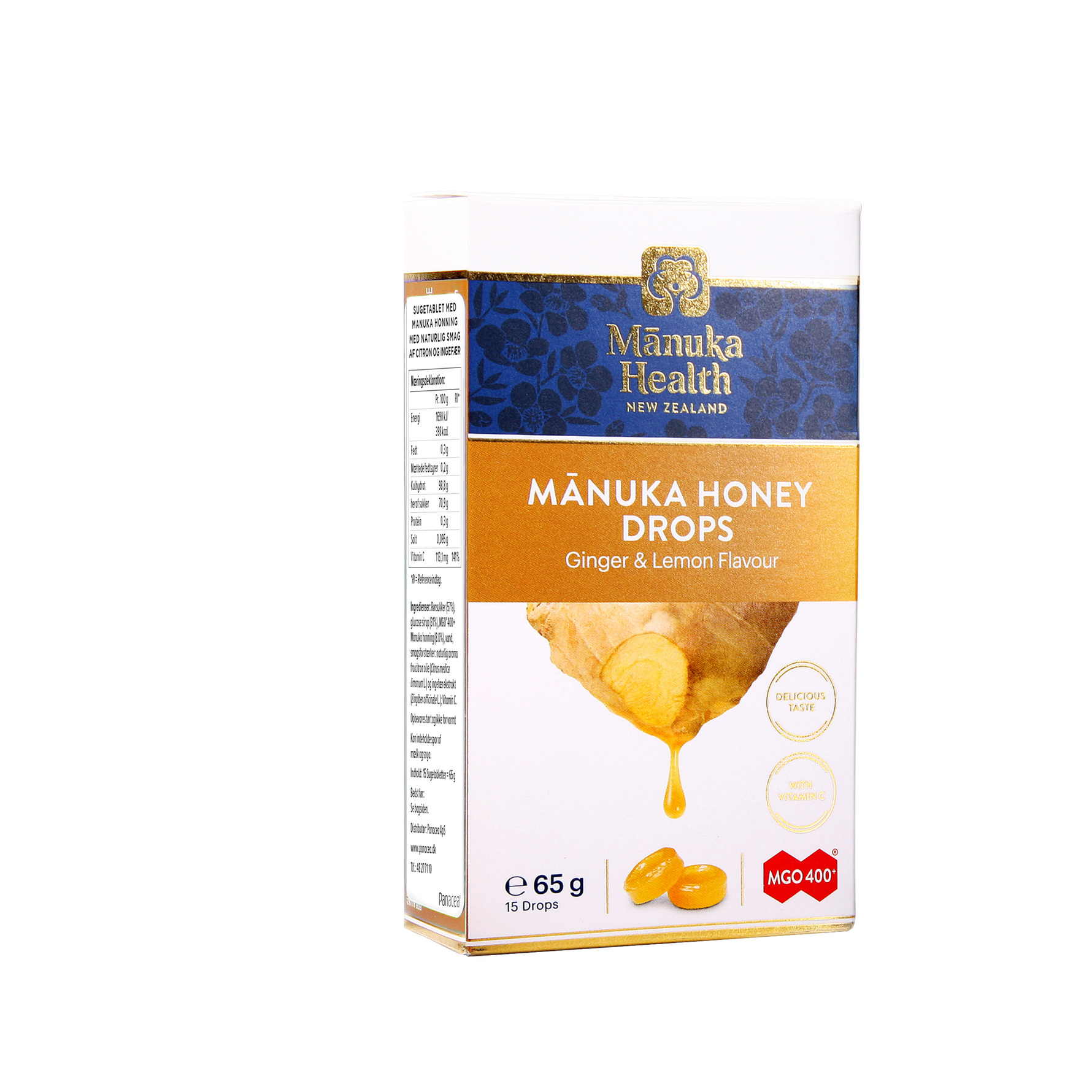 Køb Manuka Honey Drops 15 tabl fra Manuka Health - Matas