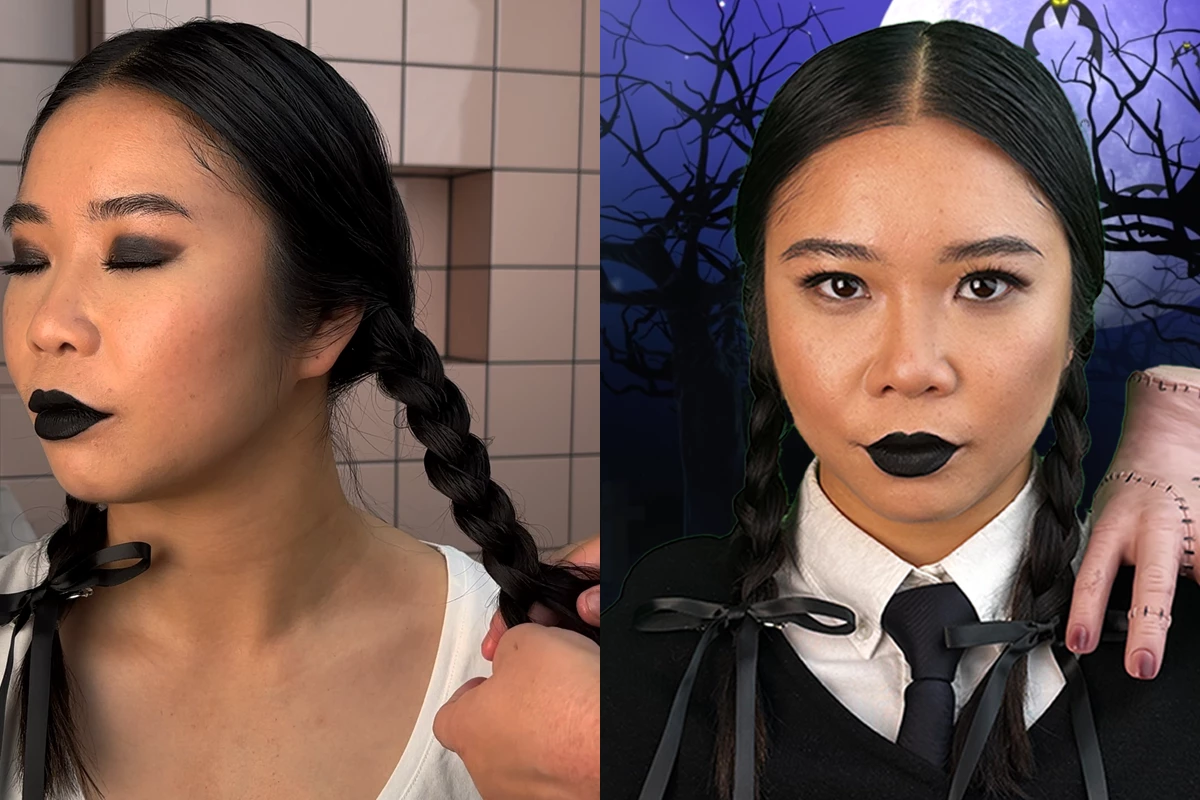 Inspirasjon til Halloween! Slik skaper du Wednesday Addams - KICKS